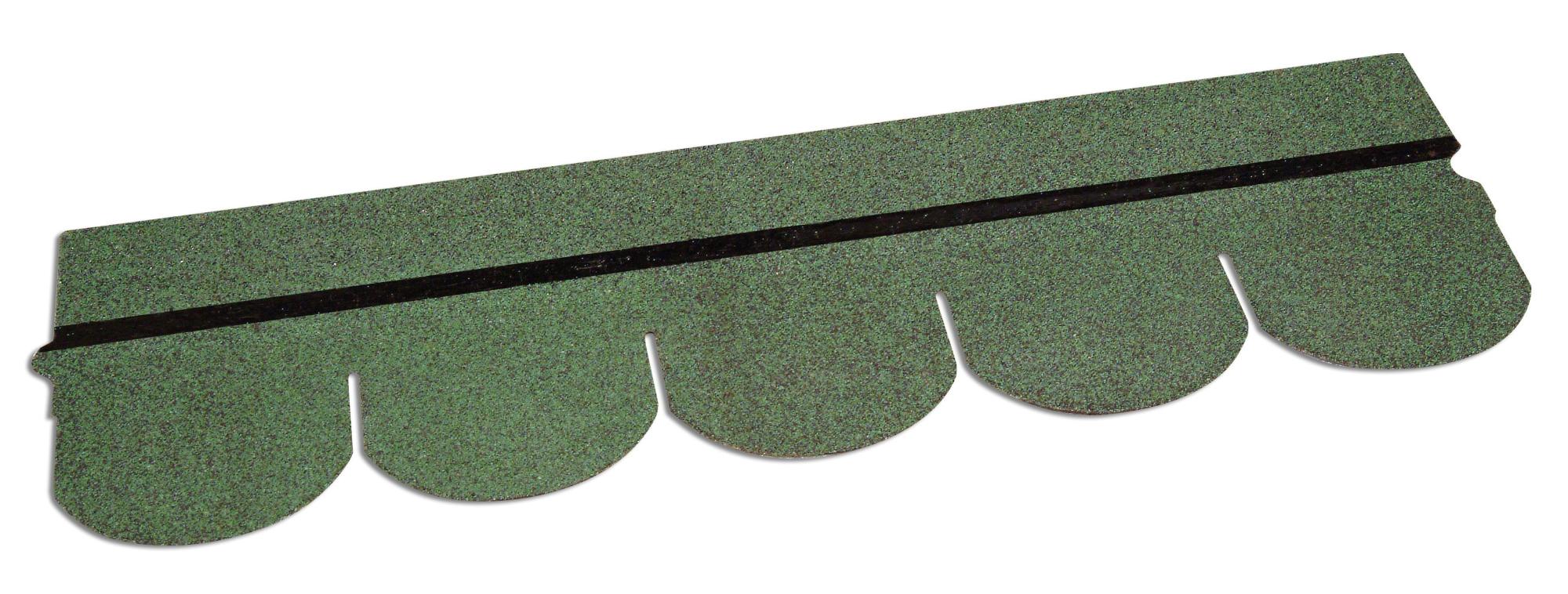 Tégola asfáltica Castor verde galicia 1000x1050x3.5 mm | Leroy Merlin