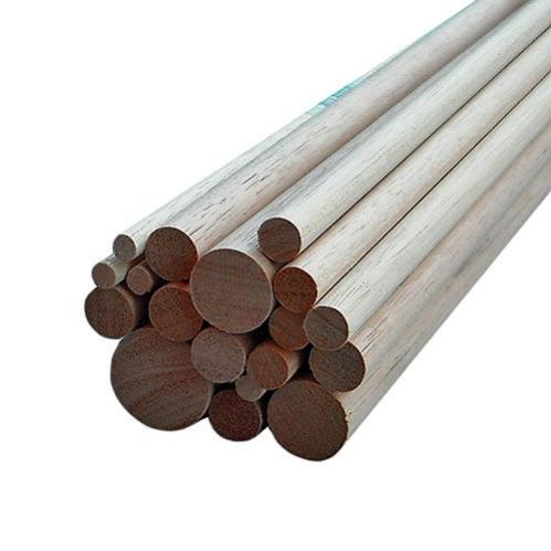 Varilla de haya lisa de 5mm de diametro y 1m de largo | Leroy Merlin