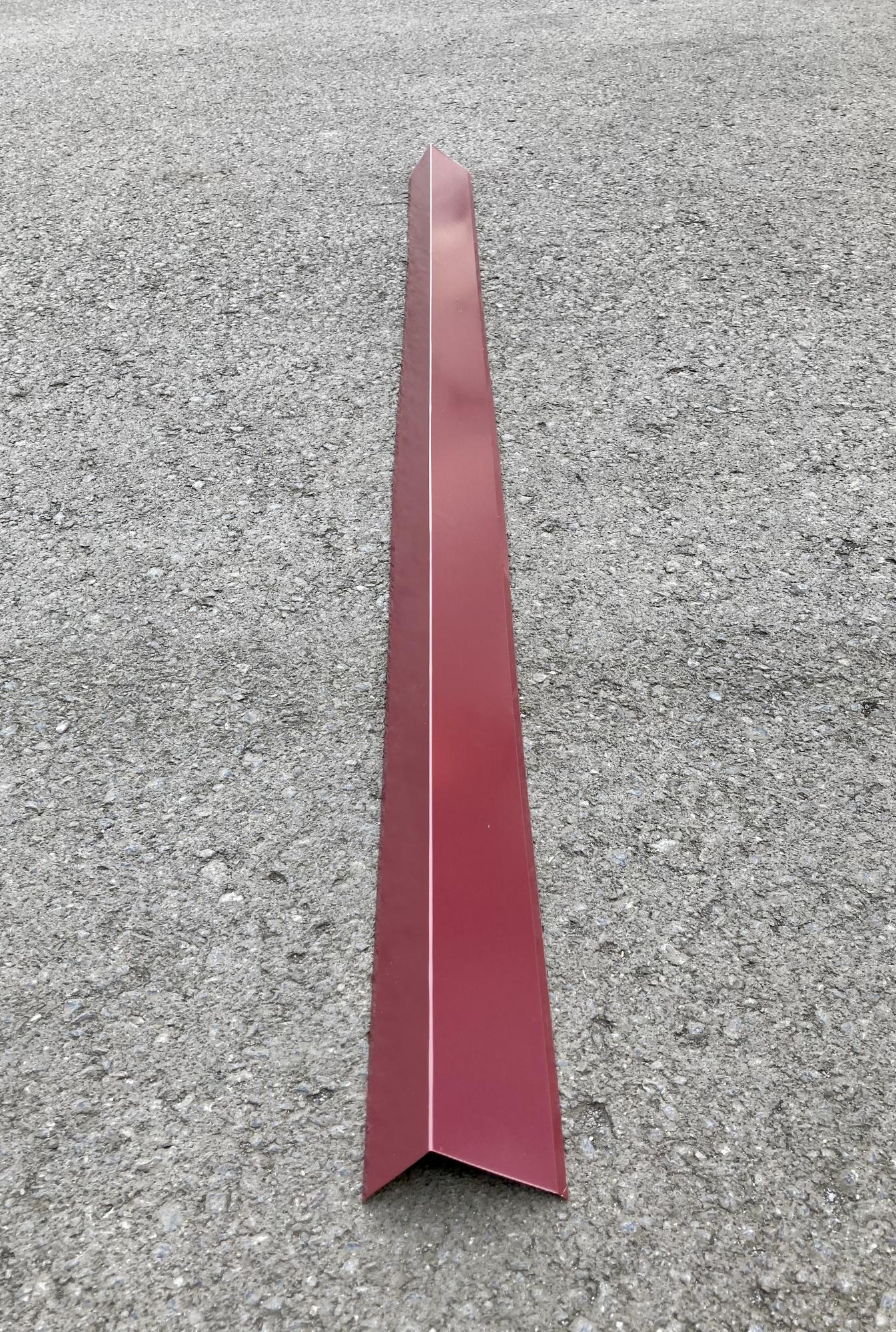 Remate lateral ONDULINE Onduvilla rojo metálico 2 m | Leroy Merlin