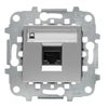 Pack de toma de red RJ45 y marco Zenit plata | Leroy Merlin