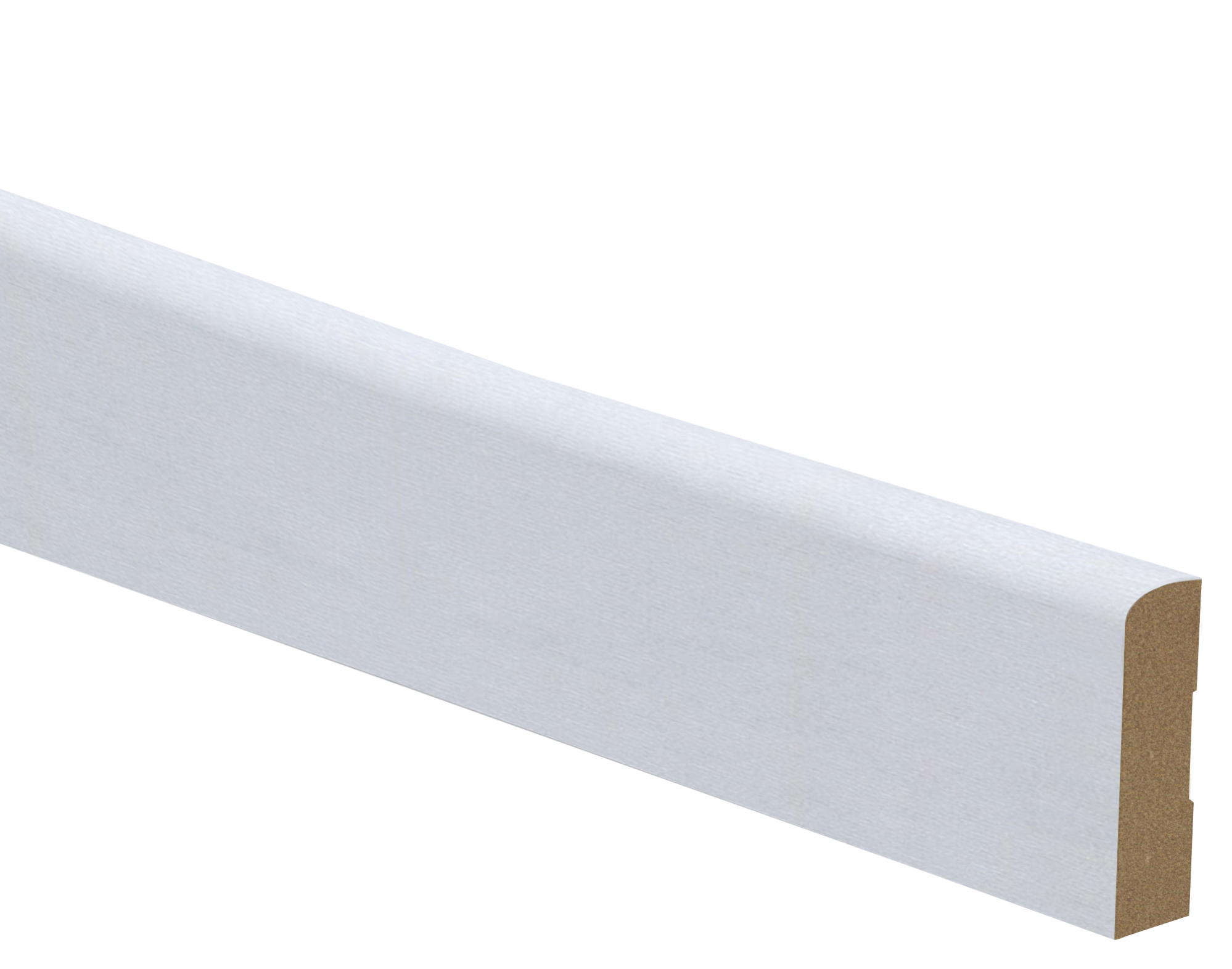 Rodapié liso de mdf color gris de 2.43 m de longitud | Leroy Merlin