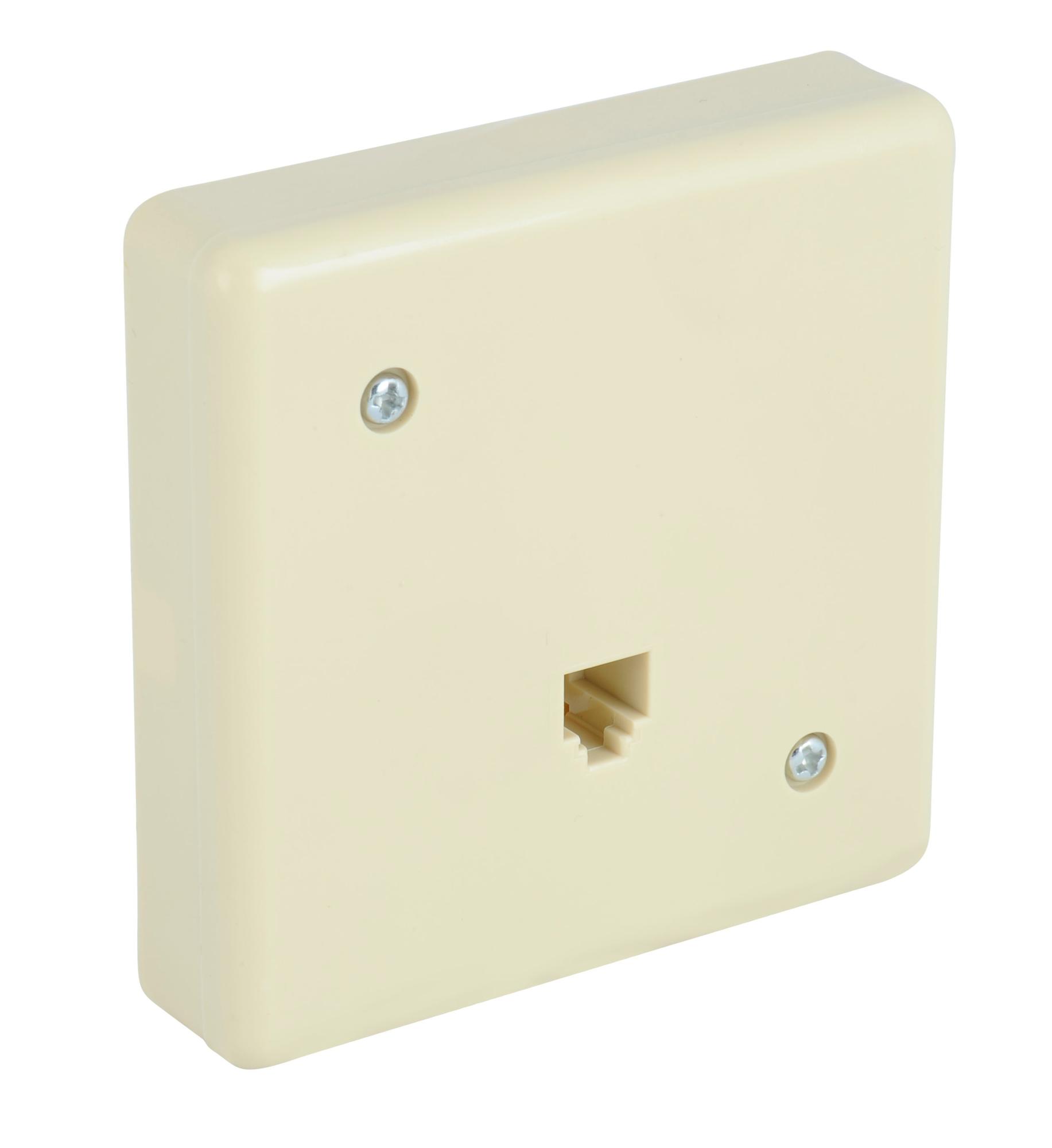 Adaptador triple para toma de teléfono | Leroy Merlin