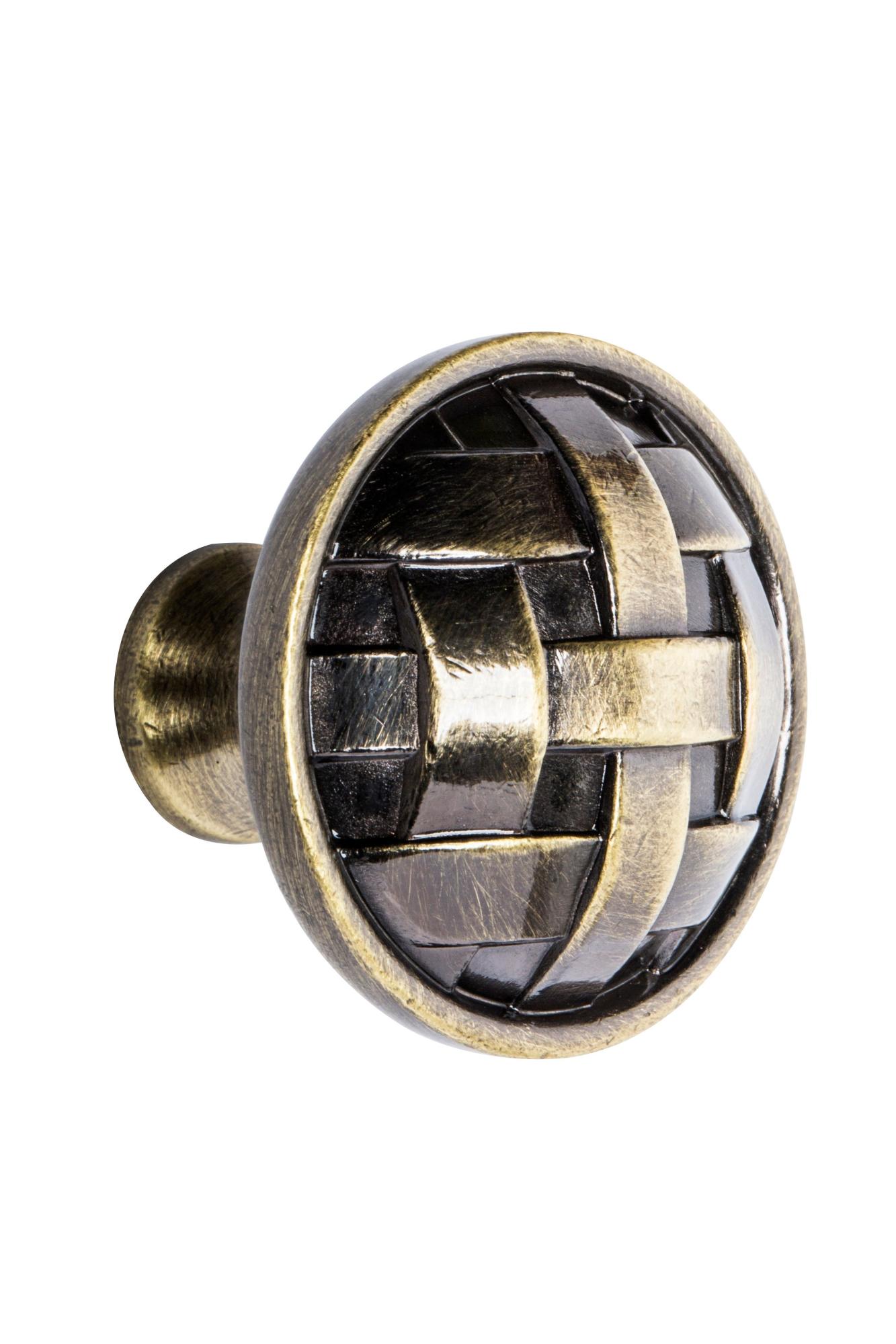 Pomo de mueble de zamak satinado de 34x34x31 mm | Leroy Merlin