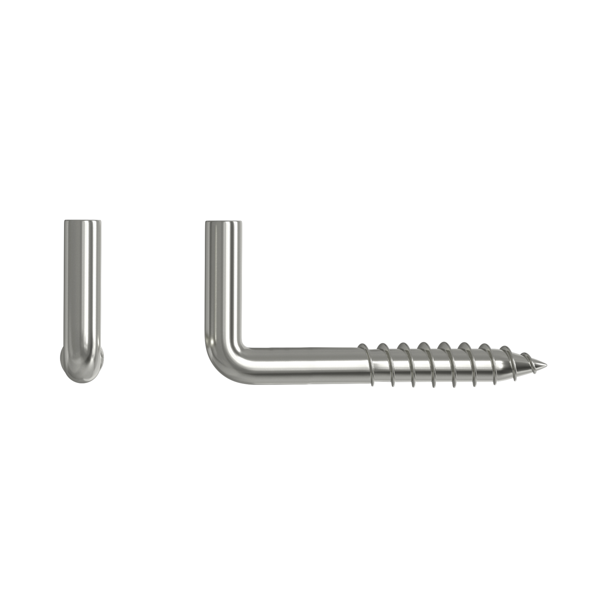 4 alcayata de acero de 50 mm de longitud | Leroy Merlin