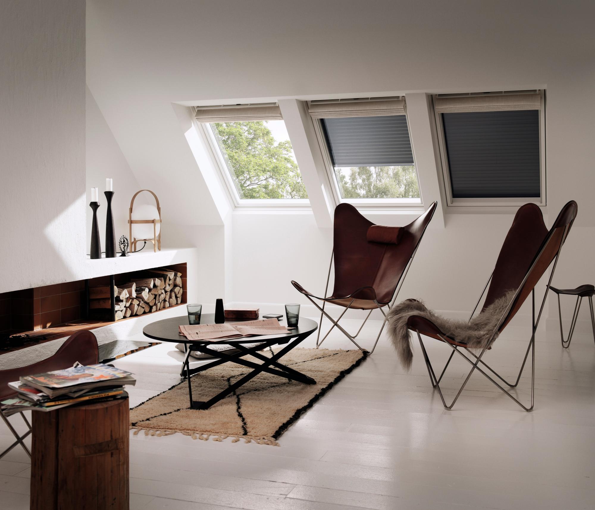 Persiana ventana de tejado con apertura VELUX de 114 x 118 cm | Leroy ...