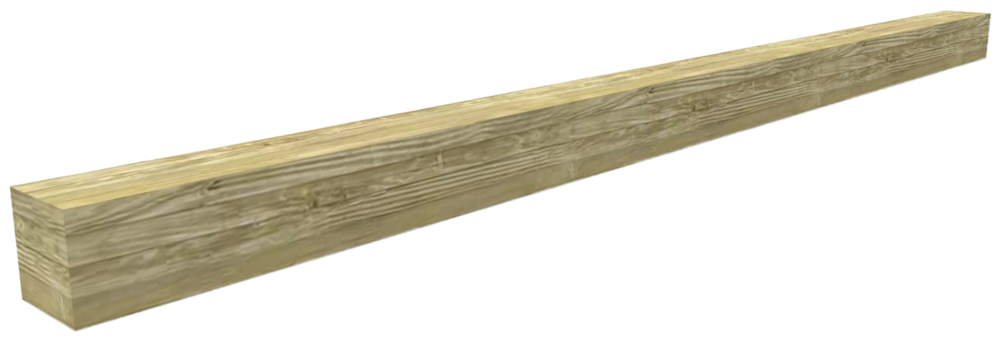 Poste de madera laminado 250x12 cm para pérgola | Leroy Merlin