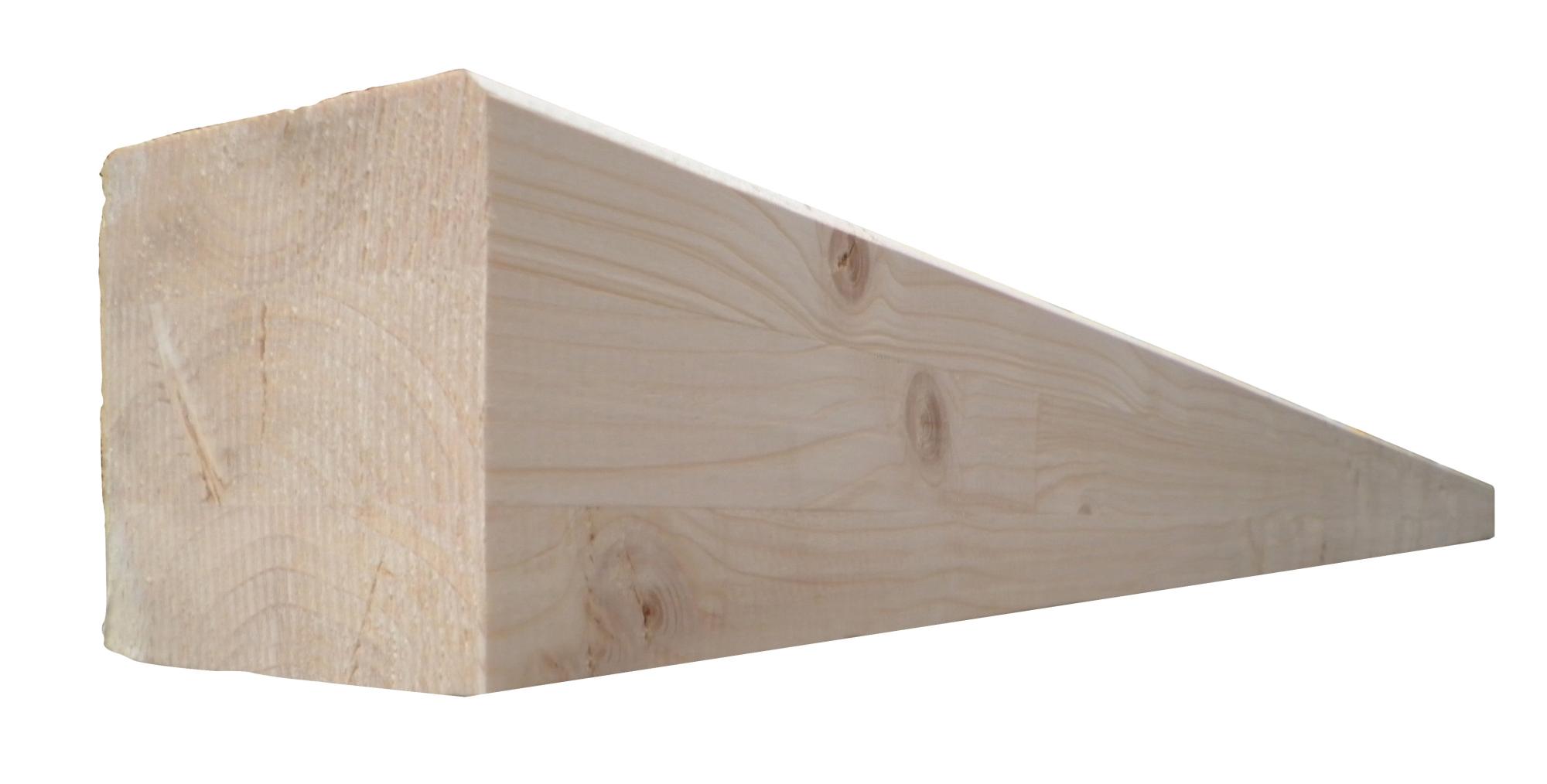 Poste de madera laminado 250x12 cm para pérgola | Leroy Merlin