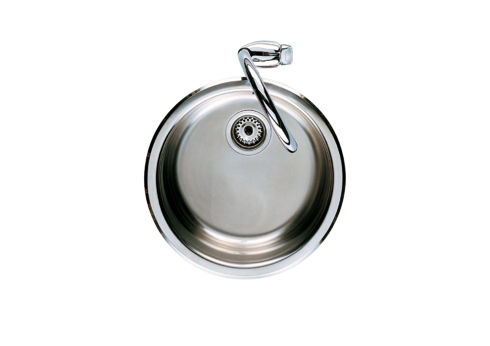 Fregadero de acero inoxidable ROCA D45 cm | Leroy Merlin