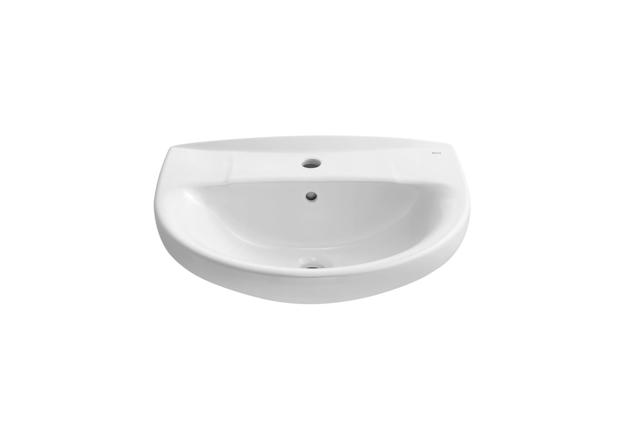 Lavabo Mitos blanco 56x19.5x15 cm | Leroy Merlin