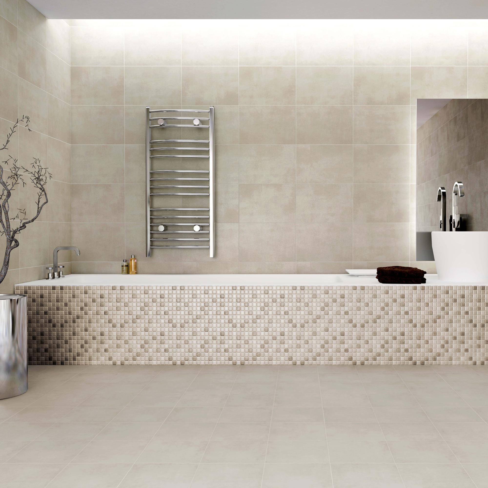 Azulejo Blue Safari 33.3x55 cm beige | Leroy Merlin