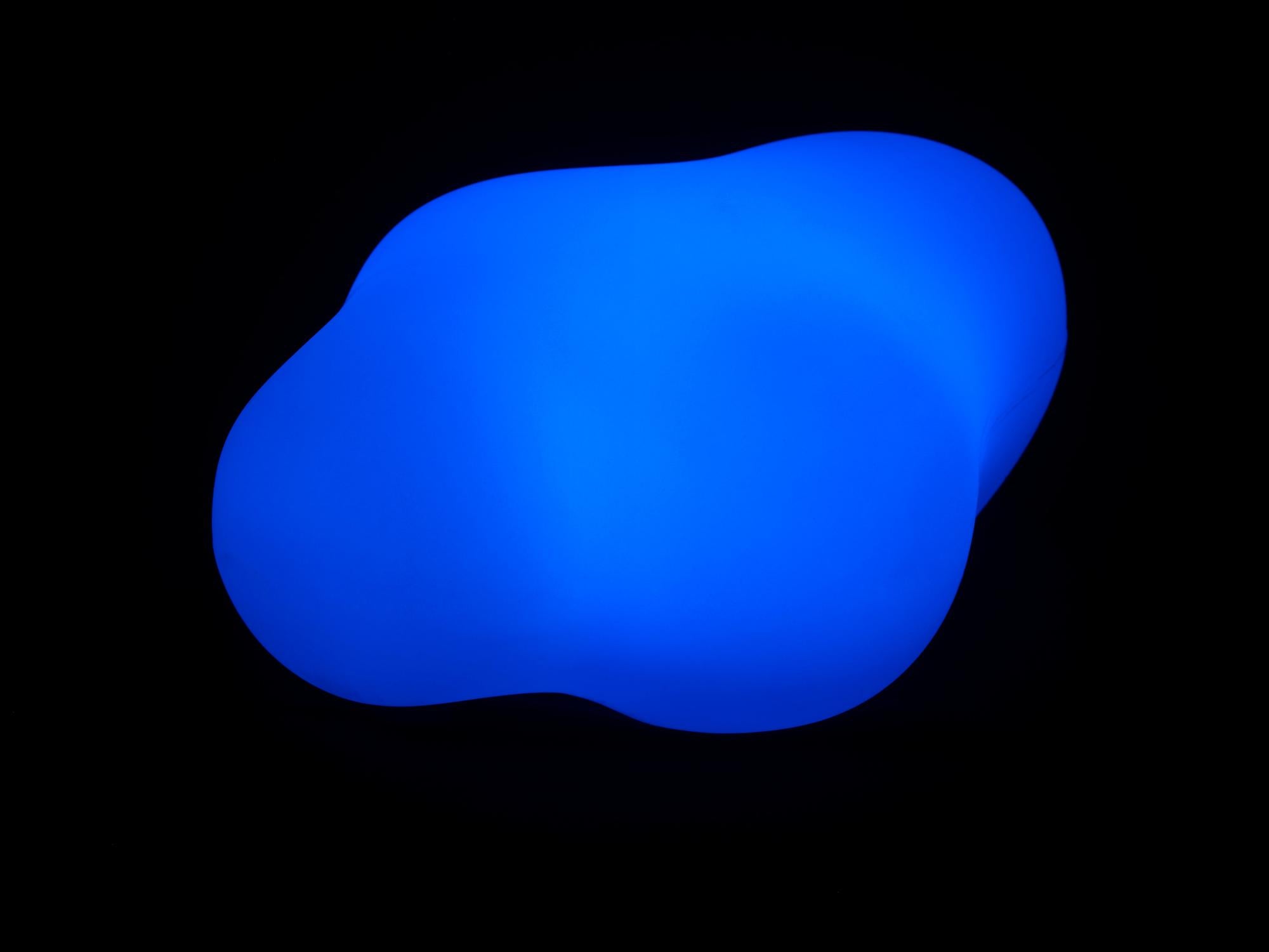 Lámpara de sobremesa led EOS azul | Leroy Merlin