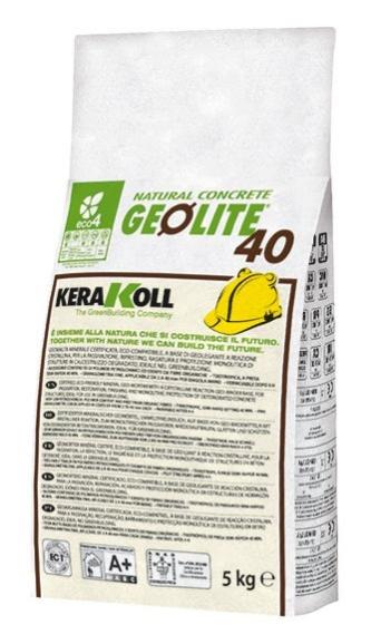 Mortero de reparación geolite 40 KERAKOLL 5 kg gris | Leroy Merlin