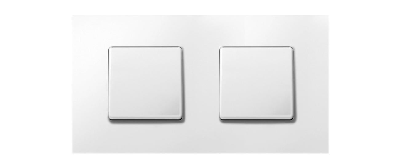 Marco doble SIMON 27 Play blanco | Leroy Merlin