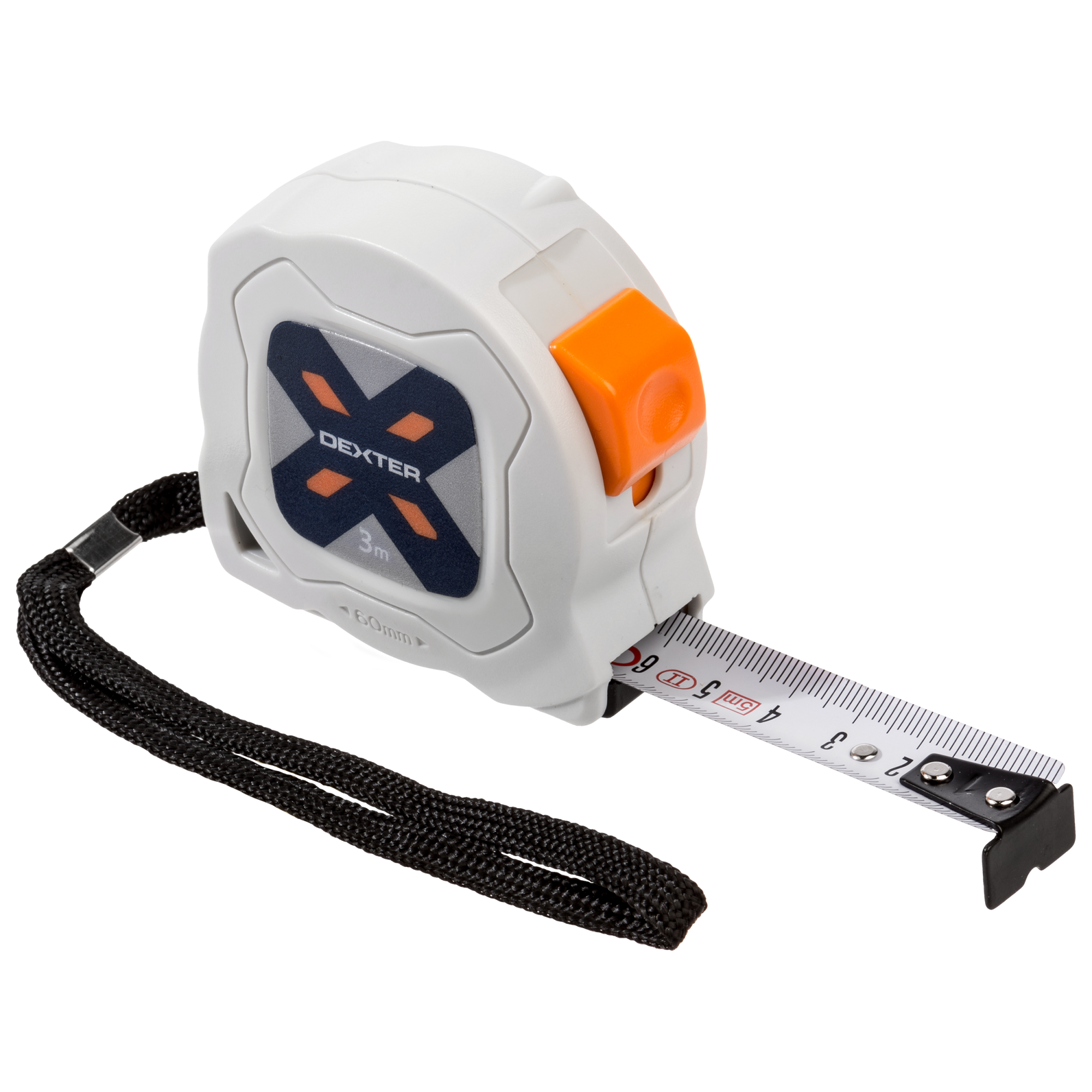 Flexómetro enrollable DEXTER de 16mm 3 m | Leroy Merlin