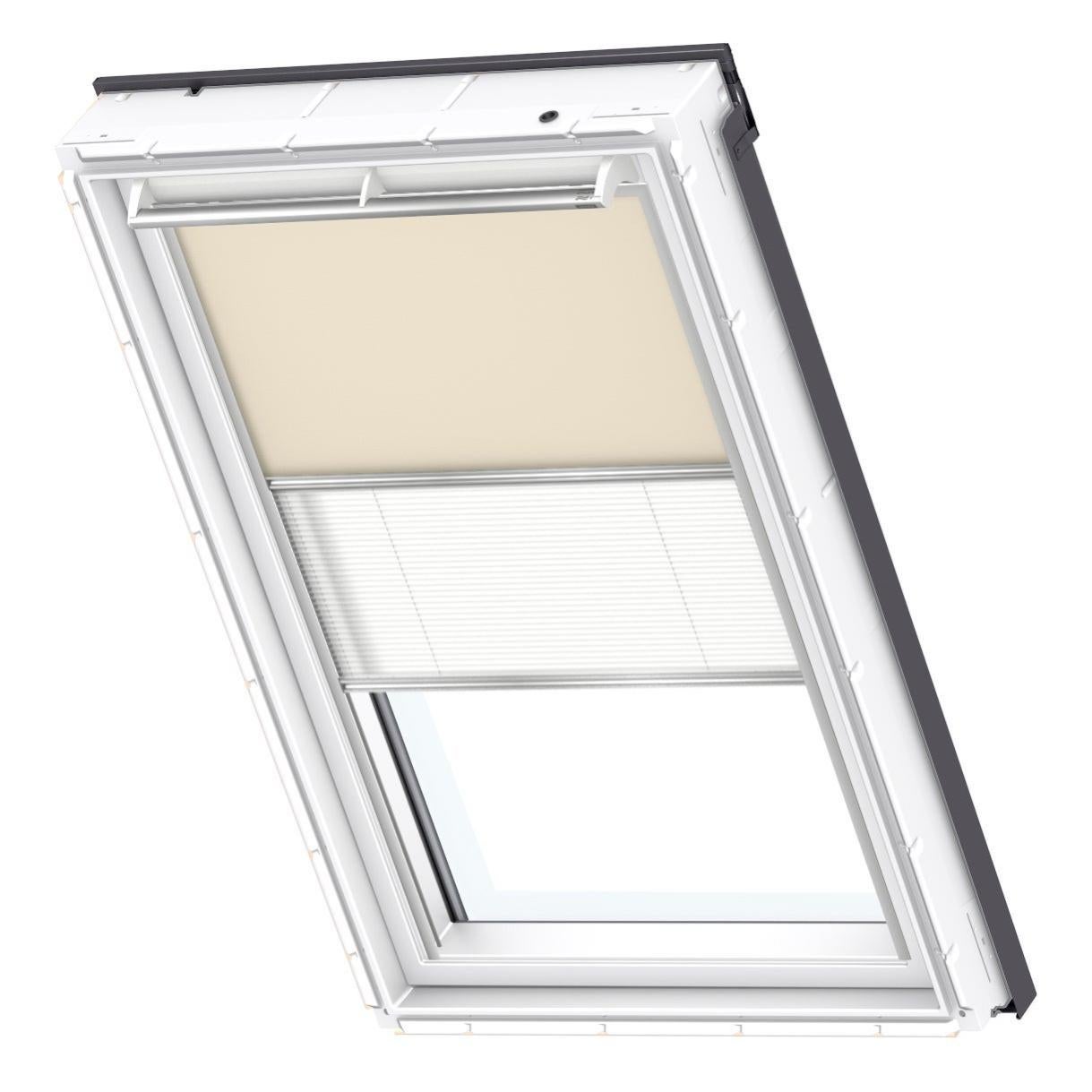 Cortina DUO VELUX Beige DFDCK021085S 55x78cm | Leroy Merlin