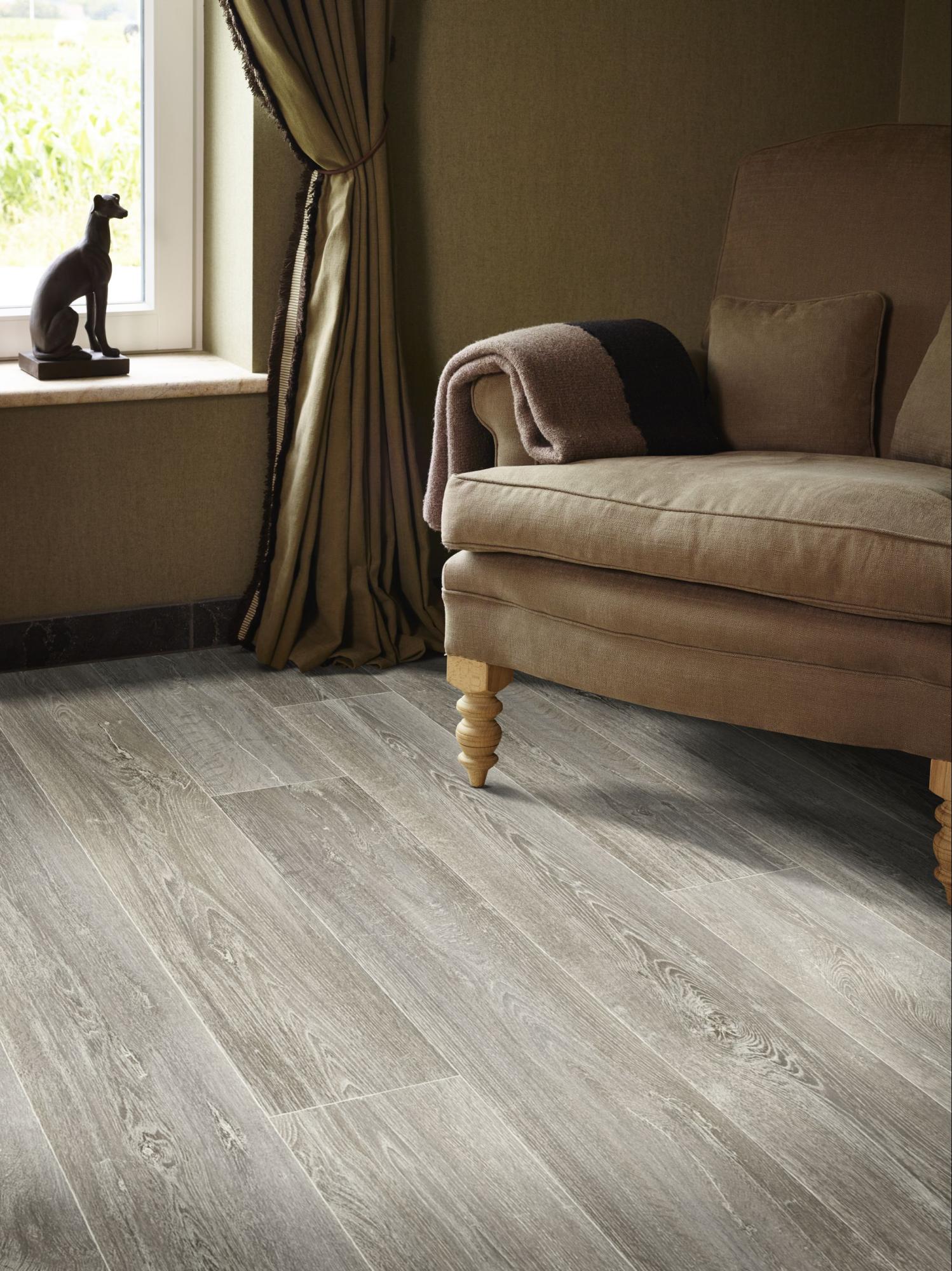 Suelo vinílico rollo berry lime 2x2 m madera gris - Elmandela