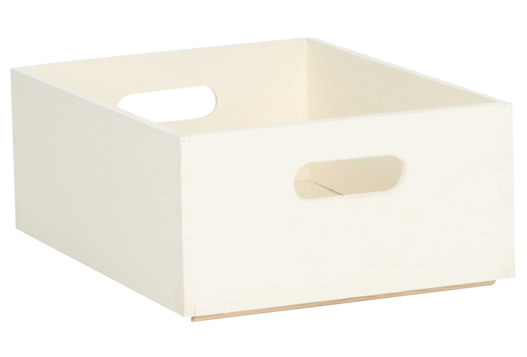 Caja BASIC madera con asas de 15x40x30 cm | Leroy Merlin