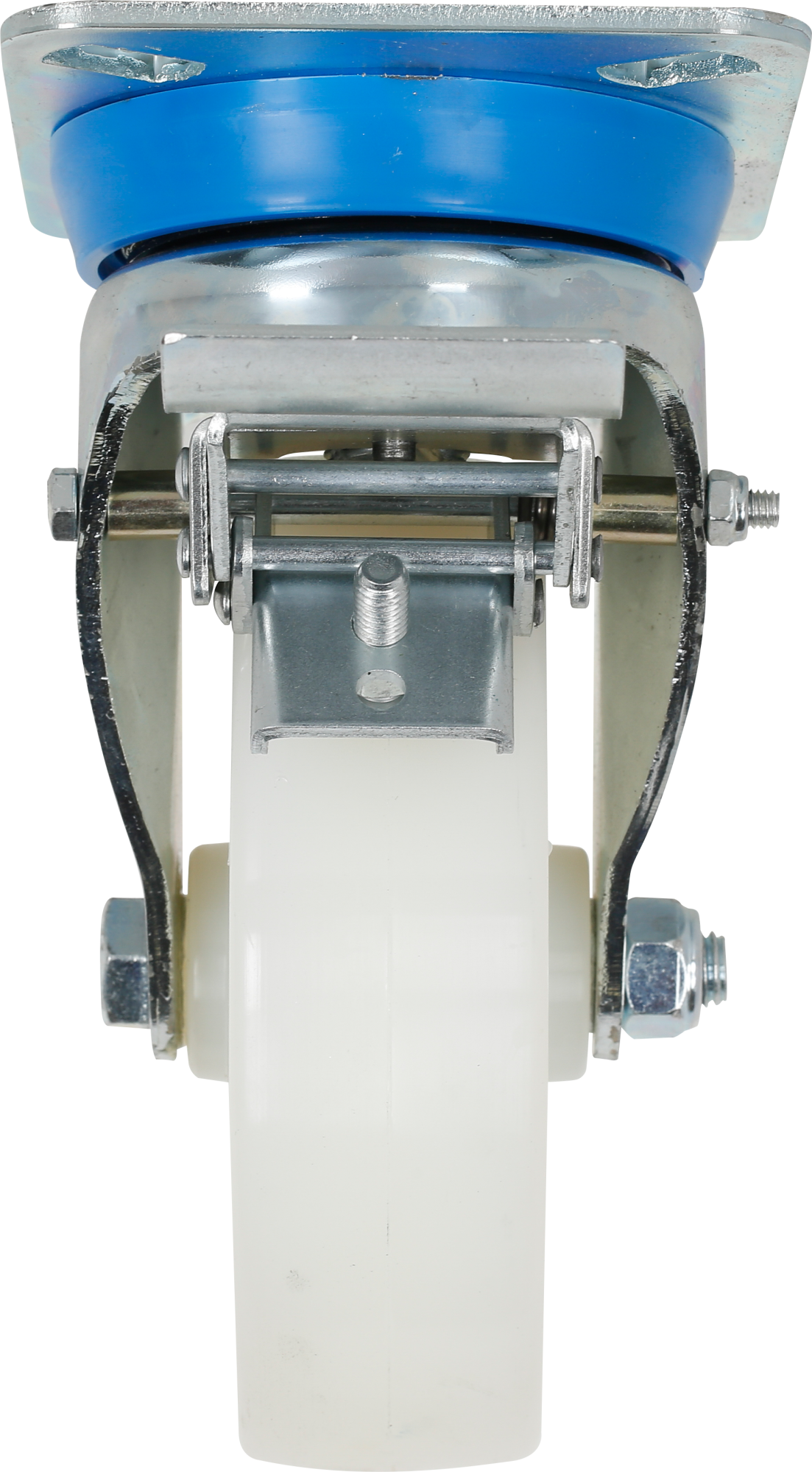 Rueda giratoria con freno de nailon y 150 mm de ø | Leroy Merlin