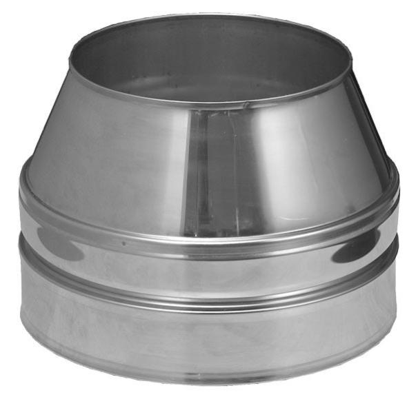 Deflector de acero inoxidable de 180 de diámetro | Leroy Merlin