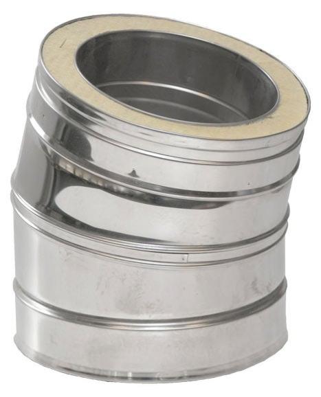 Curva de acero inoxidable de 200 de diámetro | Leroy Merlin