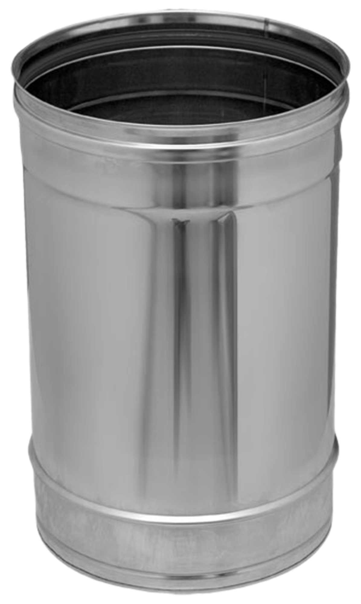 Tubo de acero inoxidable 150 mm de Ø 0,32 cm | Leroy Merlin