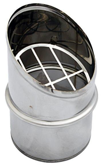 Deflector de acero inoxidable de 100 de diámetro | Leroy Merlin