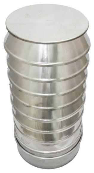 Deflector de acero inoxidable de 150 de diámetro | Leroy Merlin