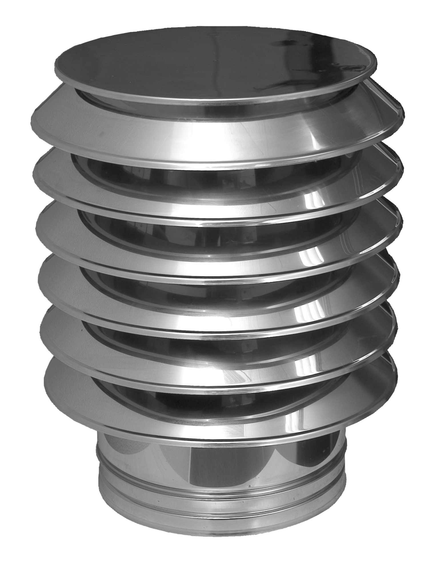 Deflector de acero inoxidable de 125 de diámetro | Leroy Merlin