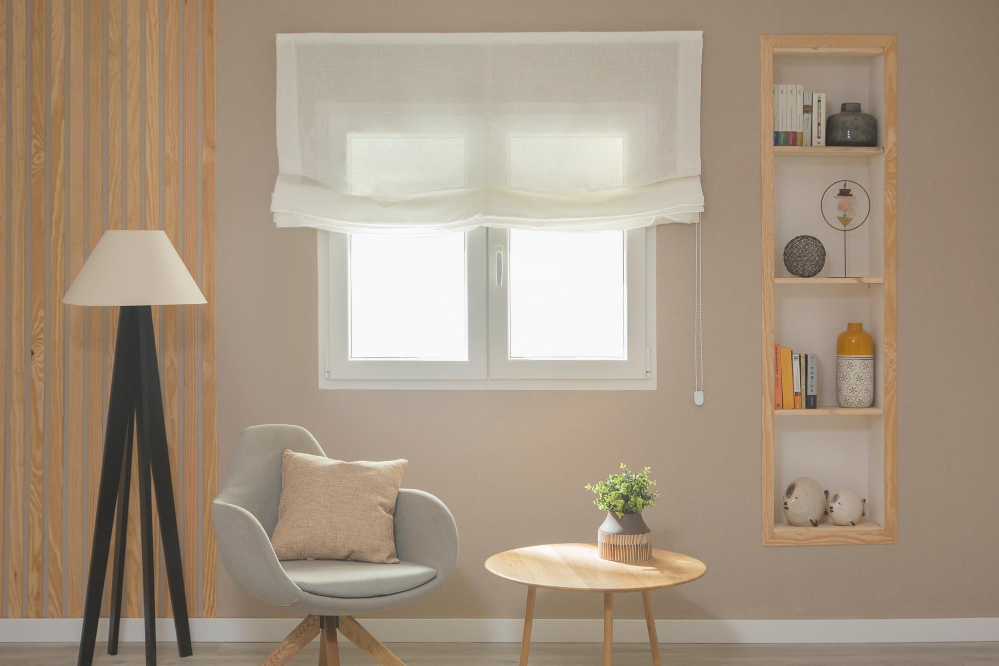 Estor plegable blanco Fórum 150x175 cm | Leroy Merlin