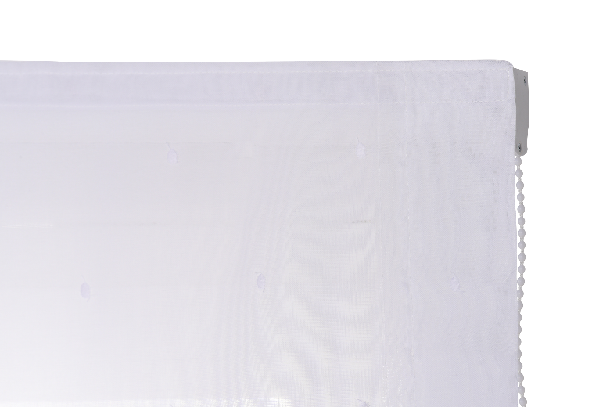 Estor plegable blanco Topos 150x250 cm | Leroy Merlin