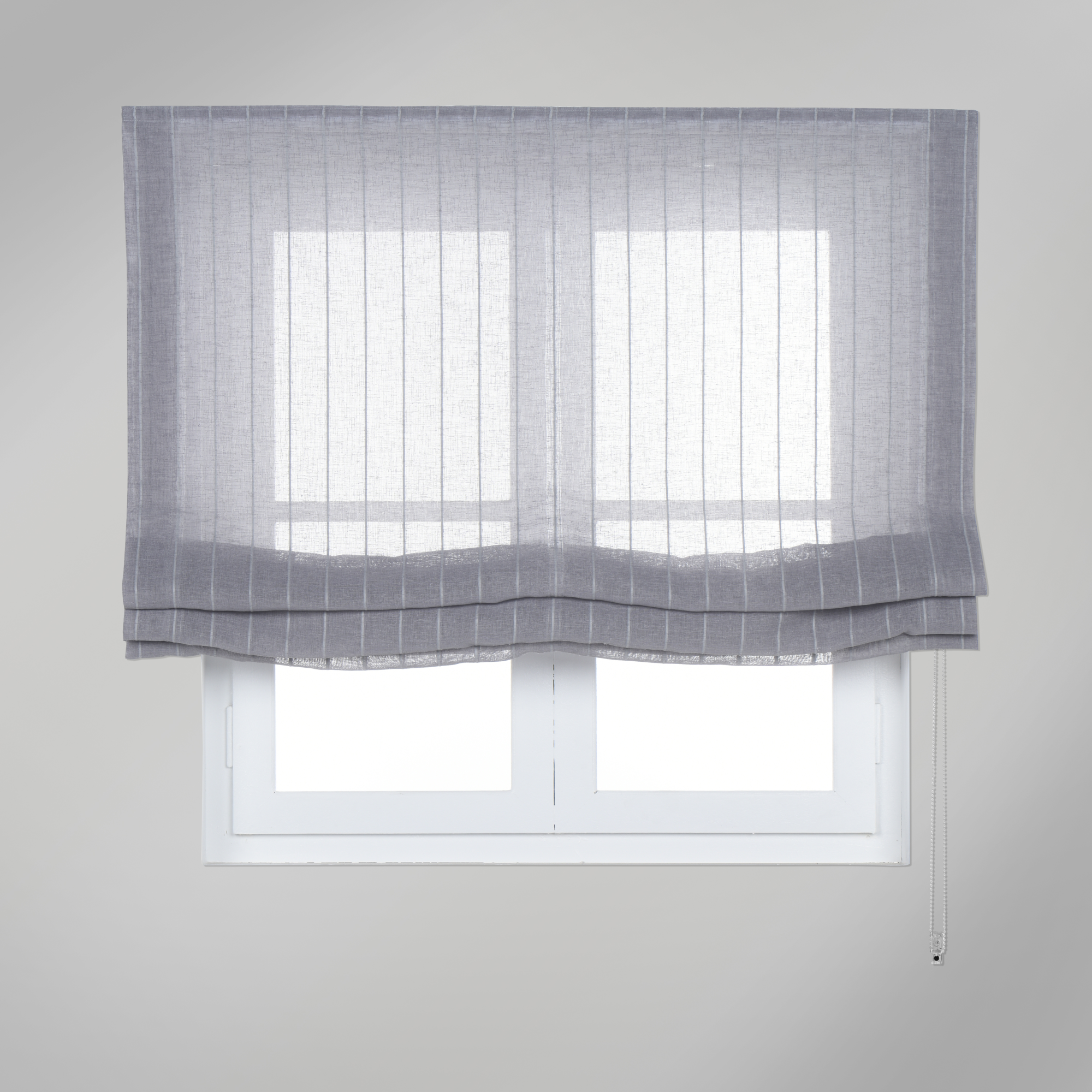 Estor plegable paqueto Mongomeri gris de 75x250 cm | Leroy Merlin