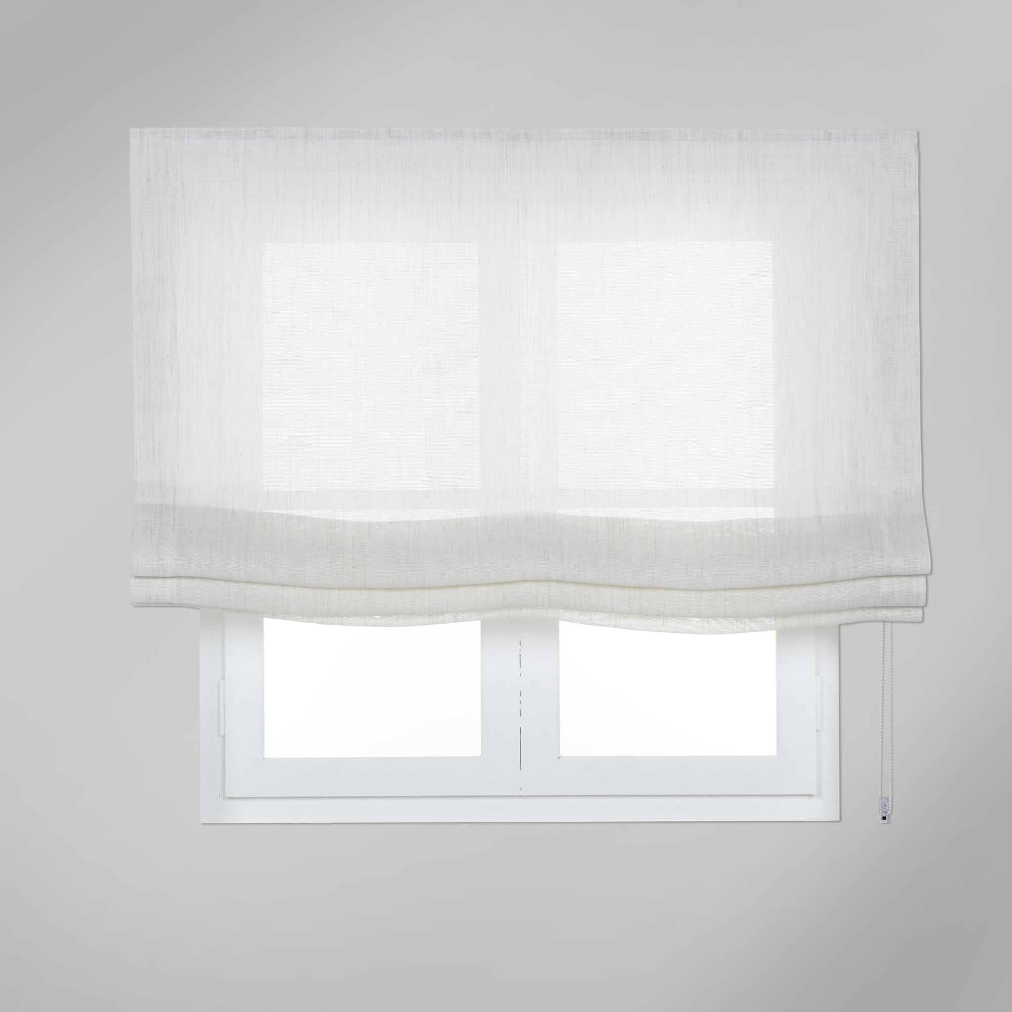 Estor plegable Vinci beige lino de 165x175 cm | Leroy Merlin