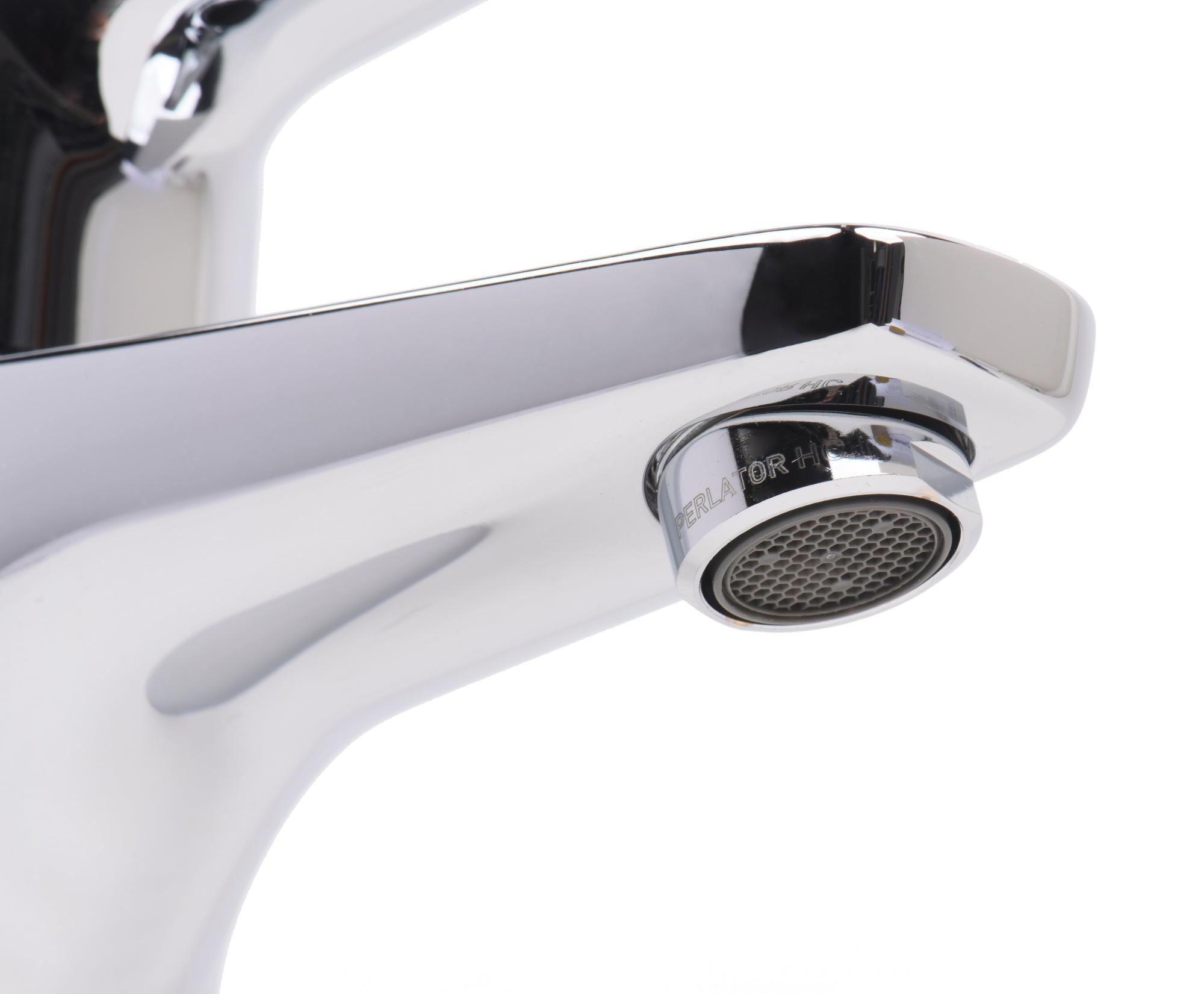 Grifo lavabo pomo monomando ROCA Pure cromado | Leroy Merlin