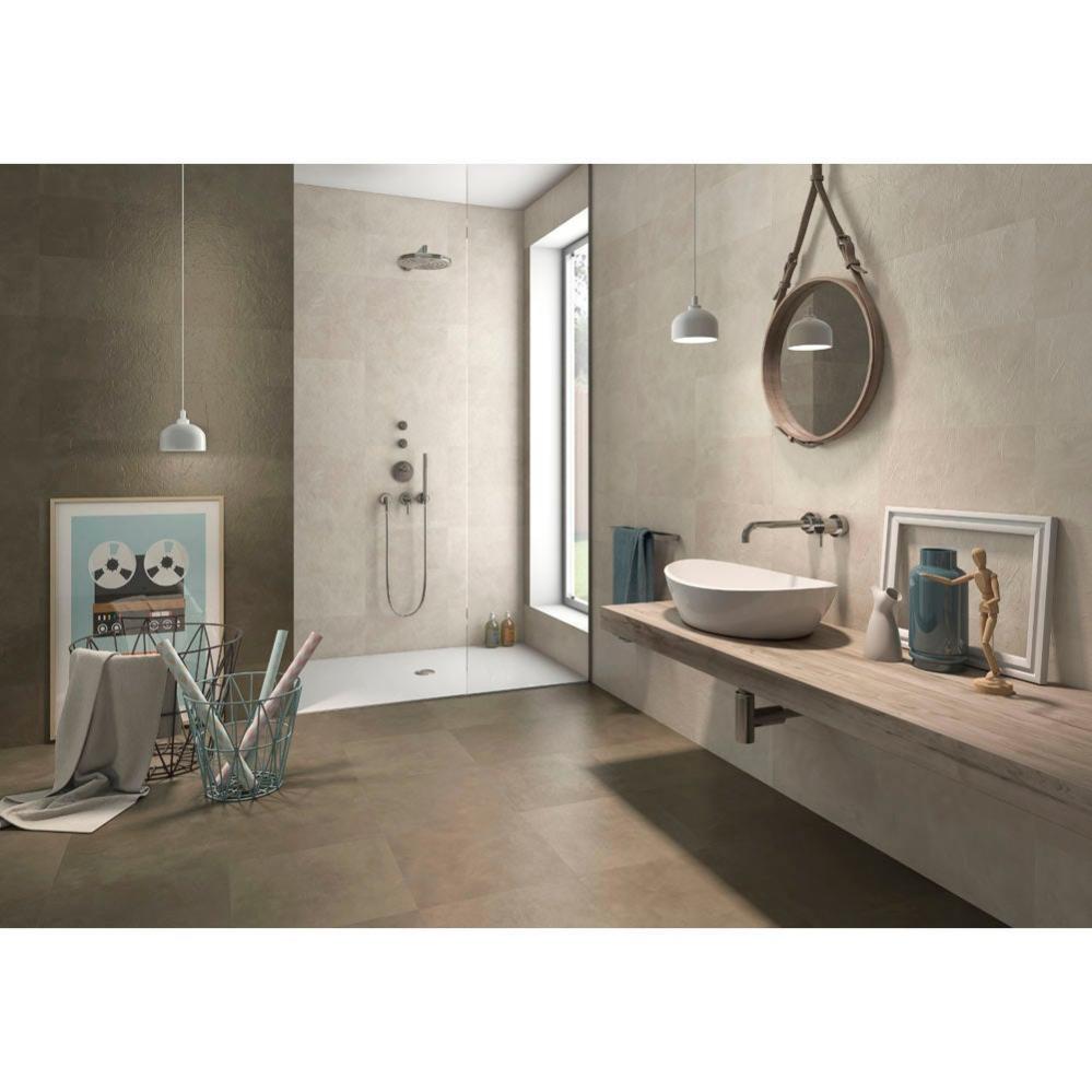 Azulejo Devon 20x50 cm marrón | Leroy Merlin