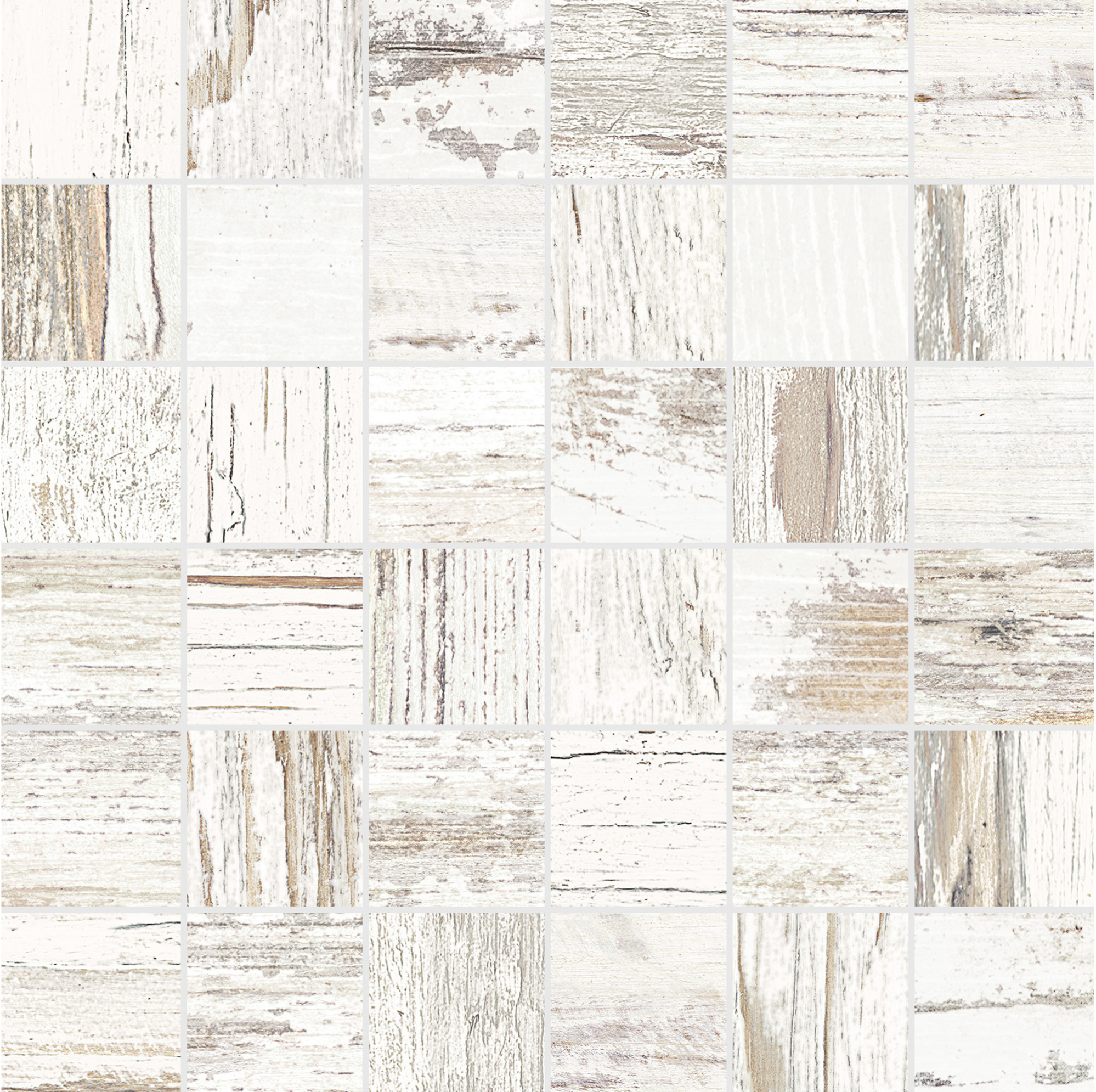 Mosaico ARTENS Tribeca 30x30 cm blanco | Leroy Merlin