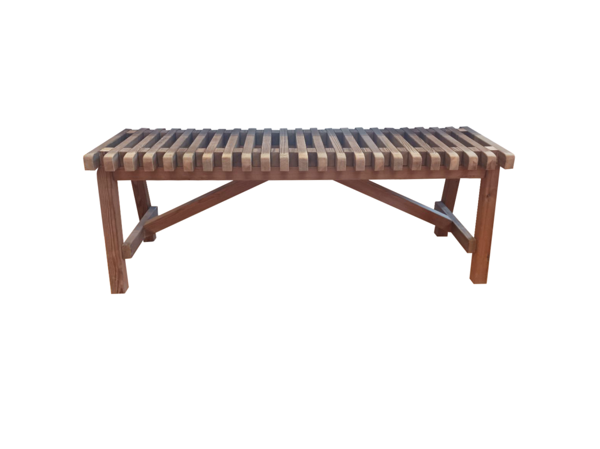 Banco de exterior de madera Brunch 130 cm | Leroy Merlin