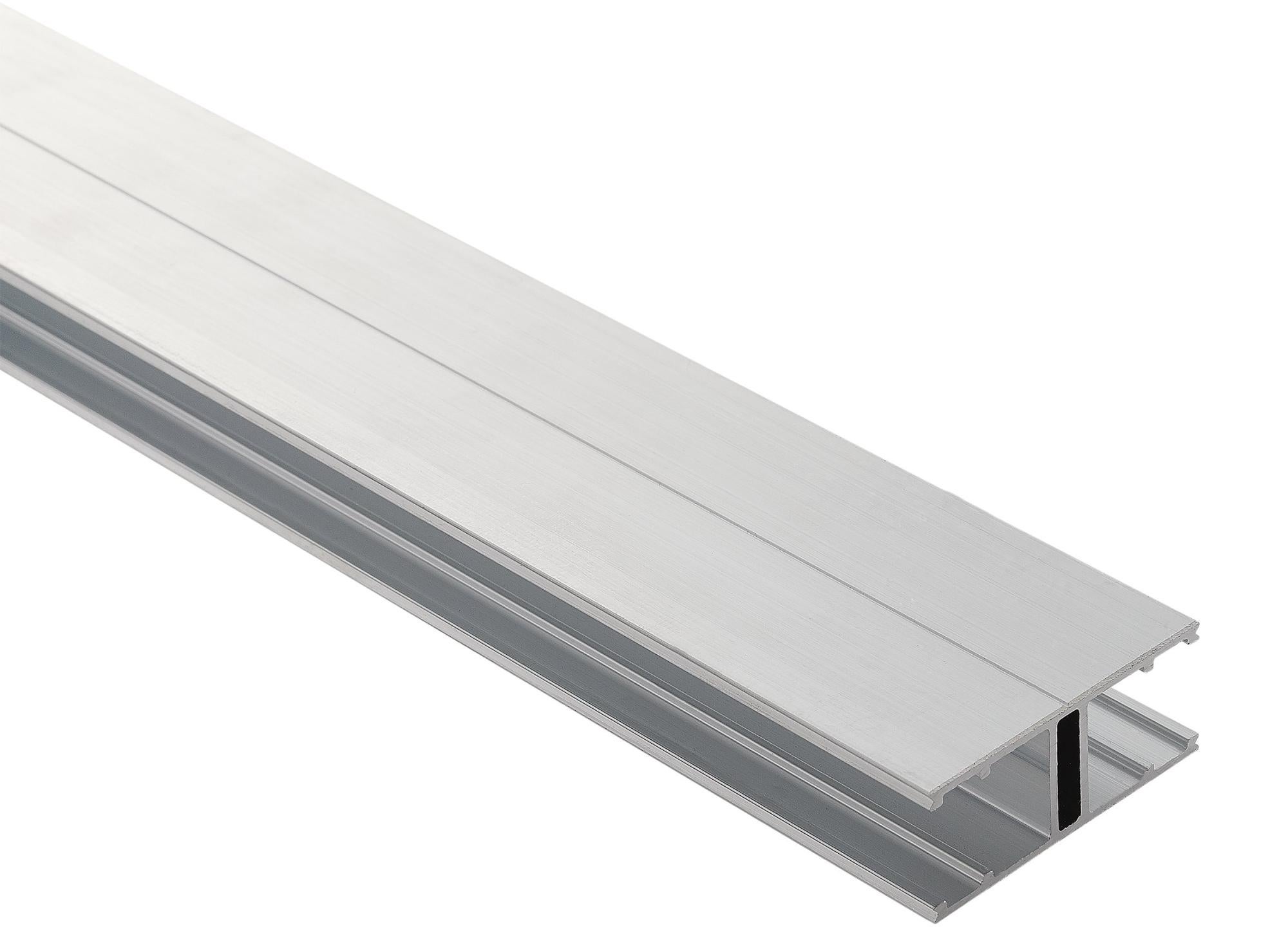 Perfil unión monoblock Aluminio 6x1,6x300 cm | Leroy Merlin