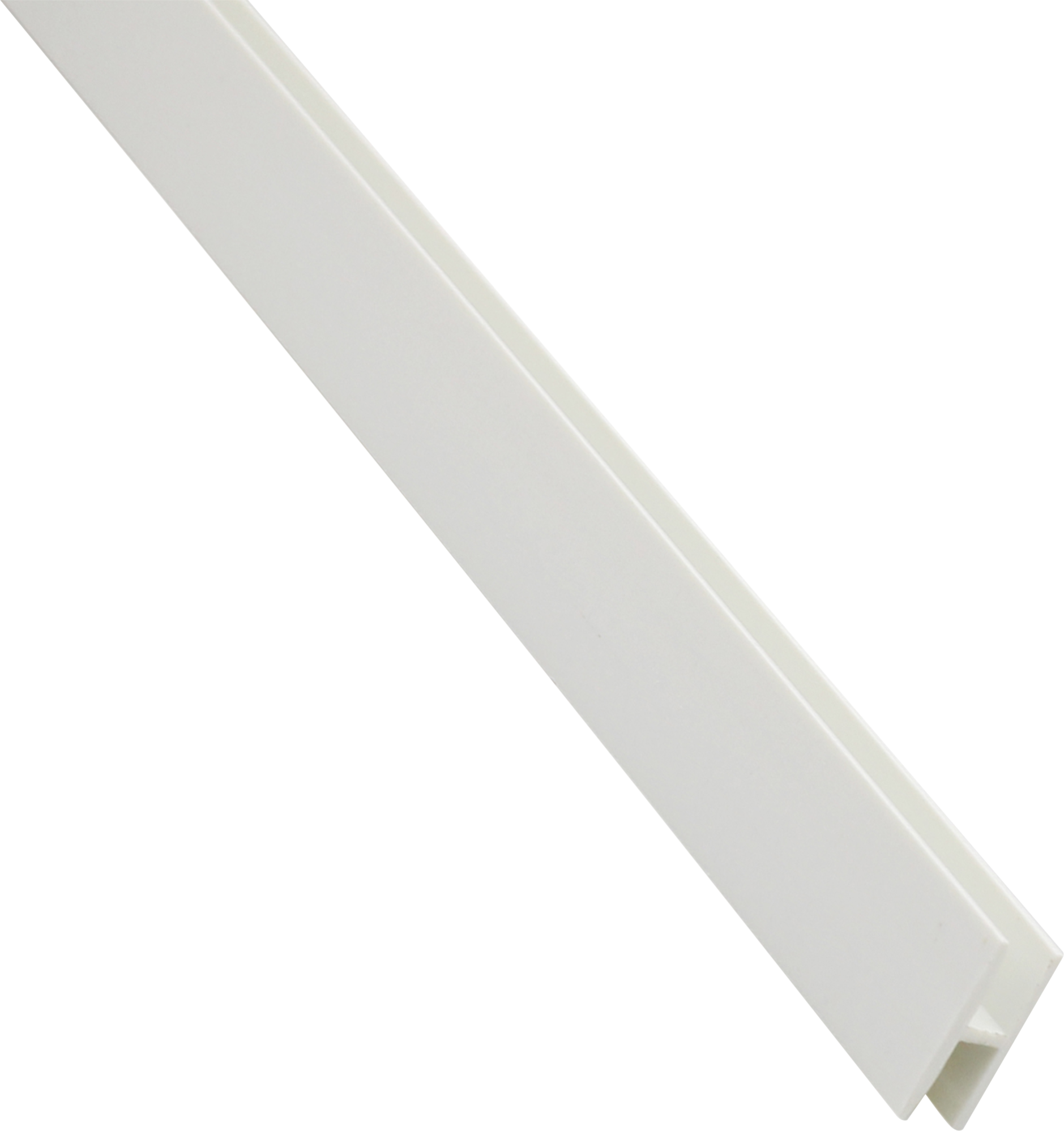 Perfil forma en H de pvc blanco Al.0.6 x An.1.5 x L.100 cm | Leroy Merlin
