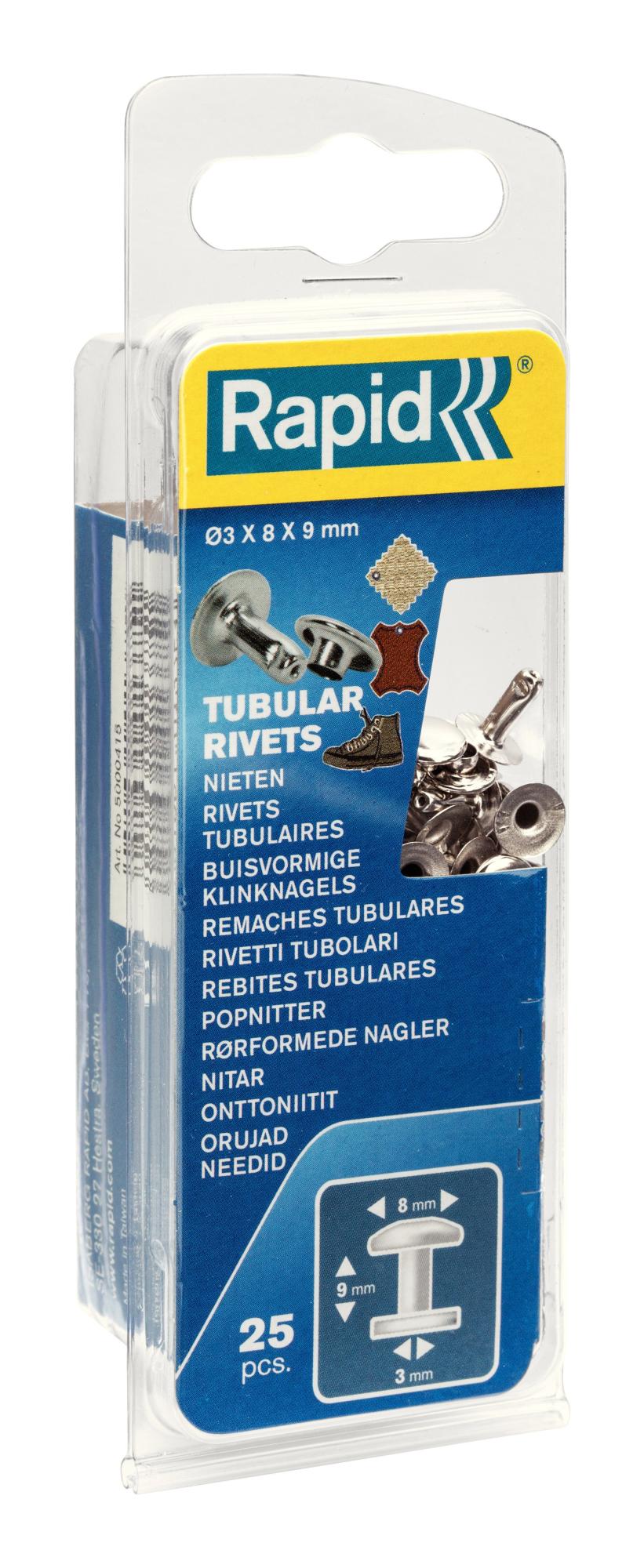 25 remaches de acero RAPID 3 x | Leroy Merlin