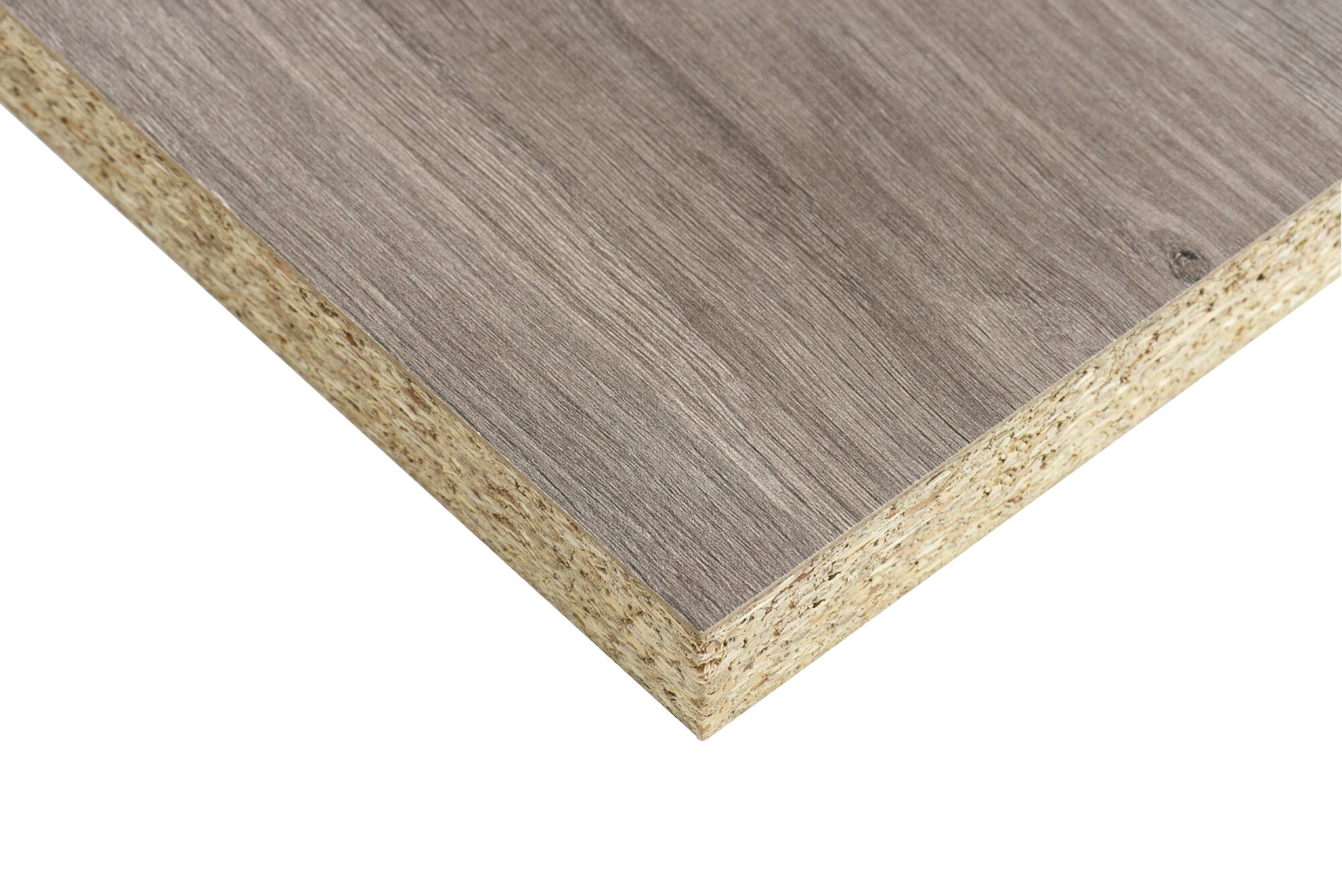 Tablero aglomerado de melamina roble gris 122x244x2,5 cm ...