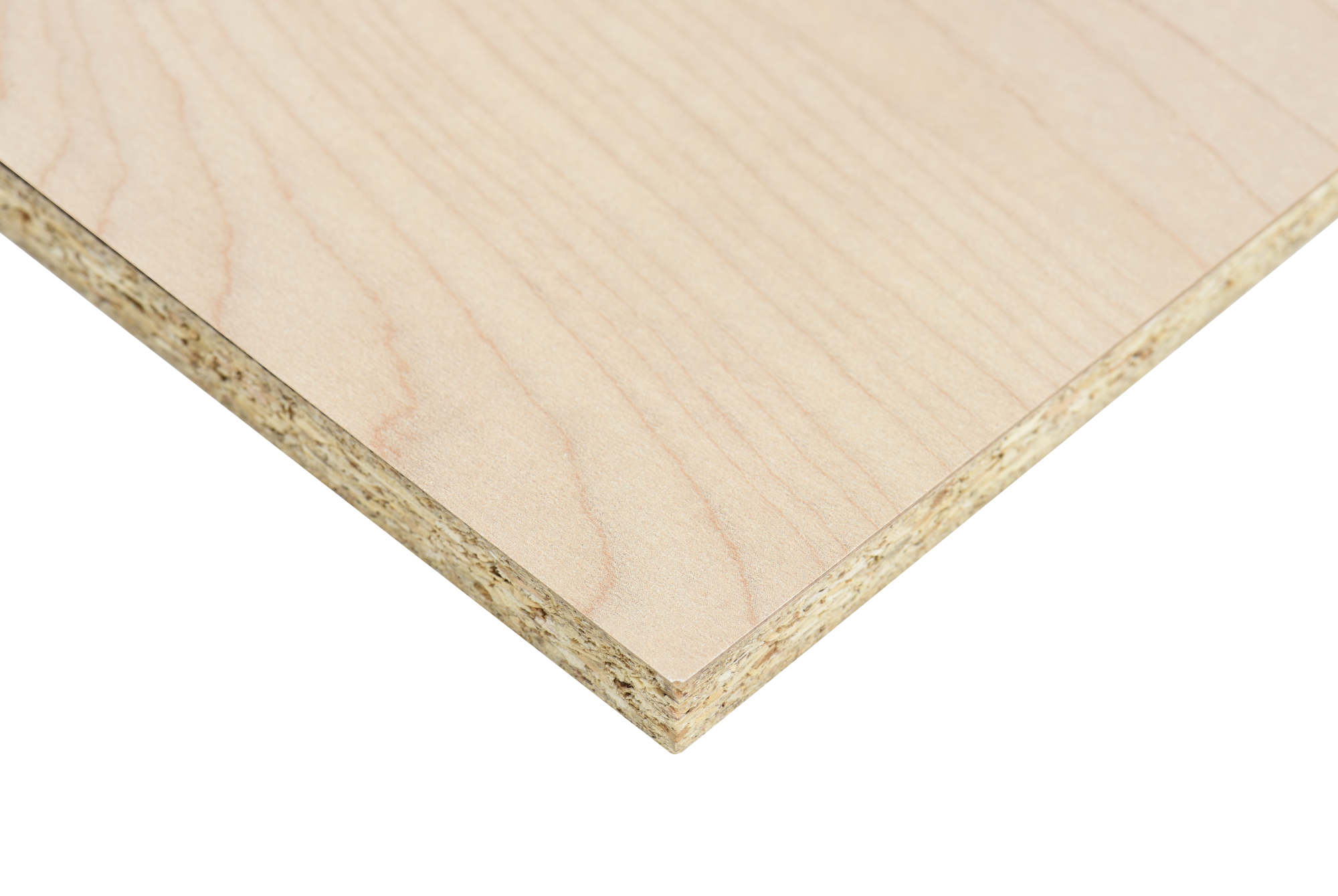 Tablero aglomerado de melamina maple nómada de 122x244x1 cm ...