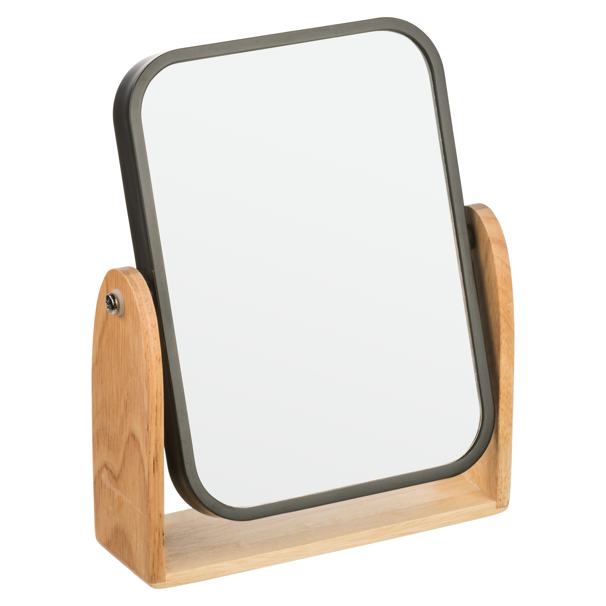 Espejo cosmético de aumento Scandi x 2 negro | Leroy Merlin