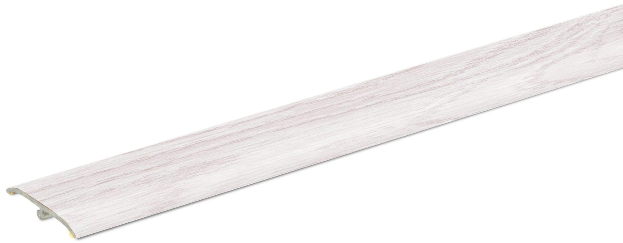 Perfil de transición de aluminio blanco 83 cm MOD007 | Leroy Merlin