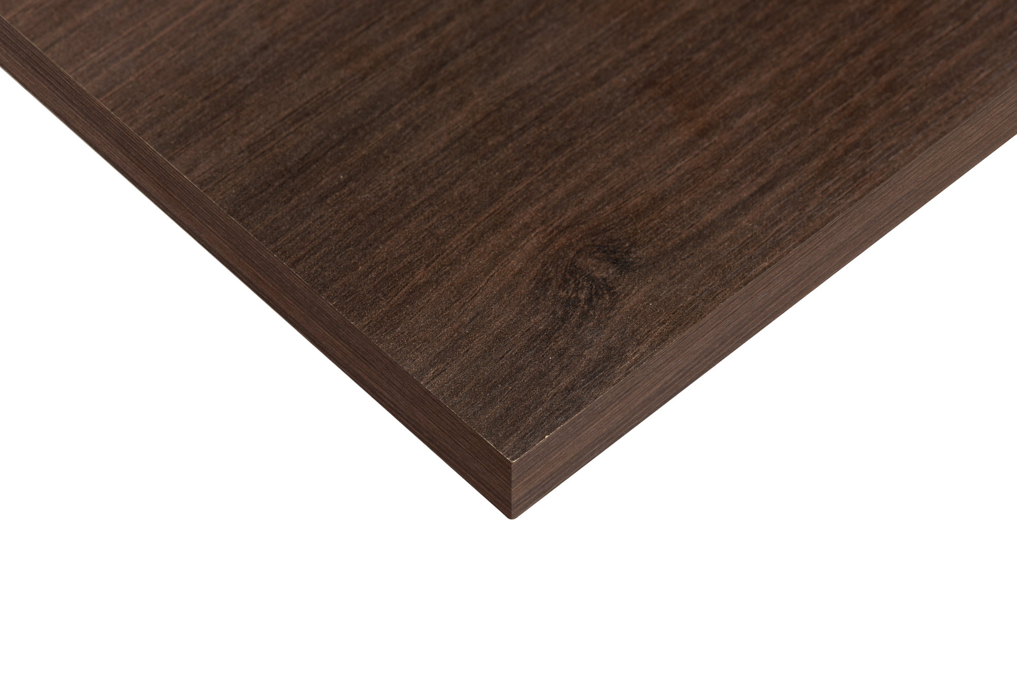 Tablero aglomerado con 4 cantos acacia choco 39,7x80x1,6 ...
