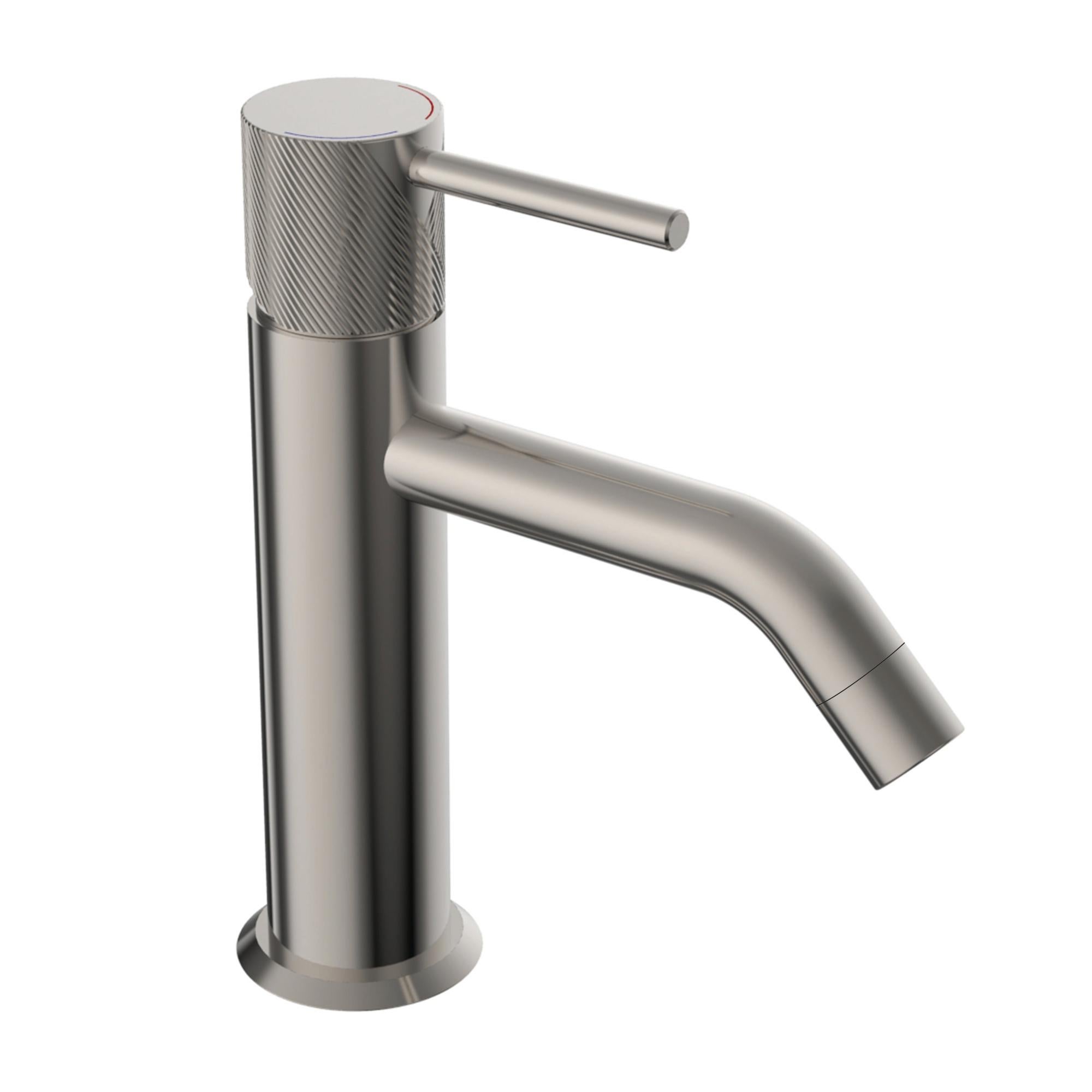 Grifo lavabo monomando SENSEA Easy acero inoxidable | Leroy Merlin