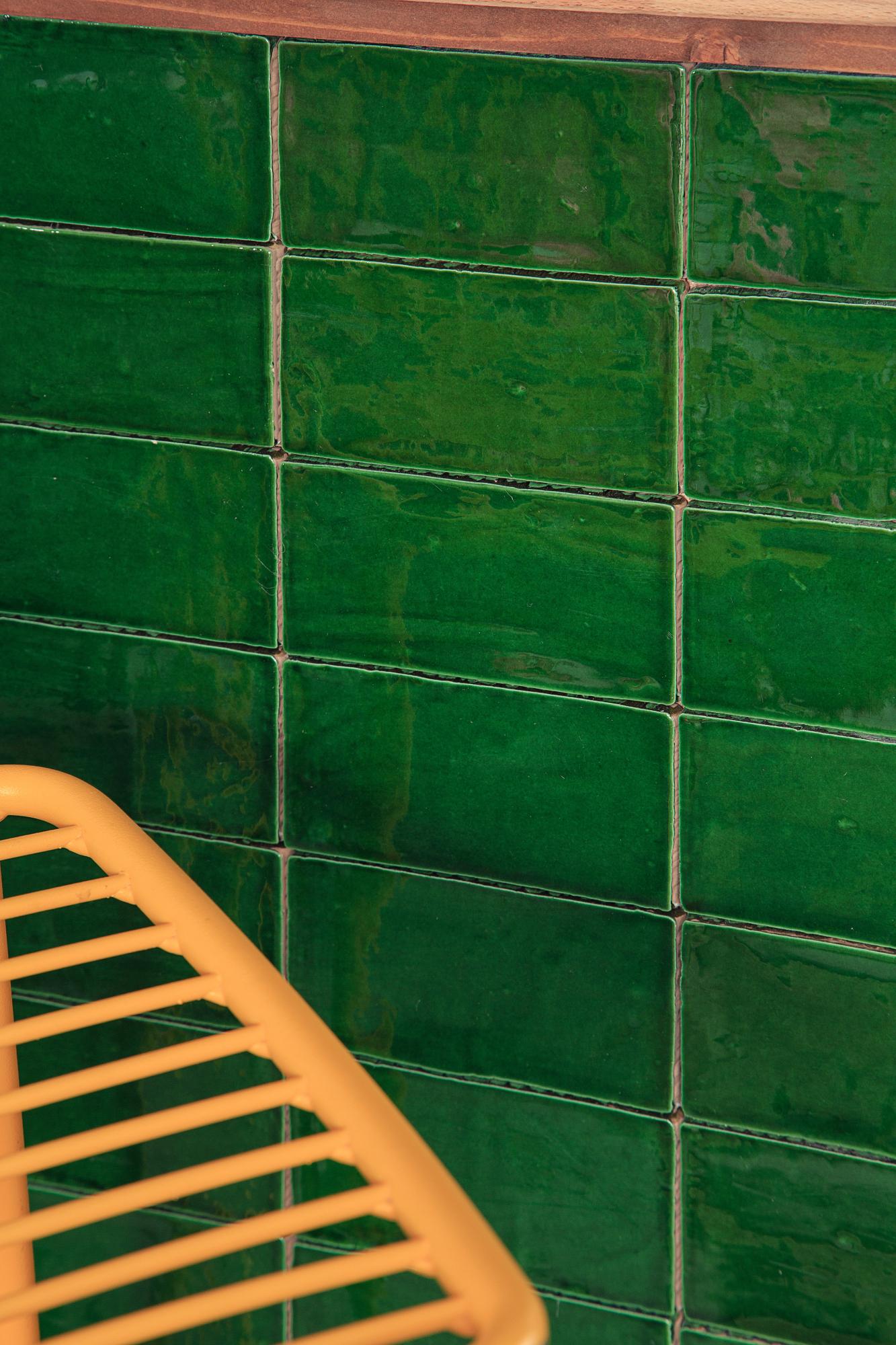 Azulejo Life Colores 7.5x15 cm verde | Leroy Merlin