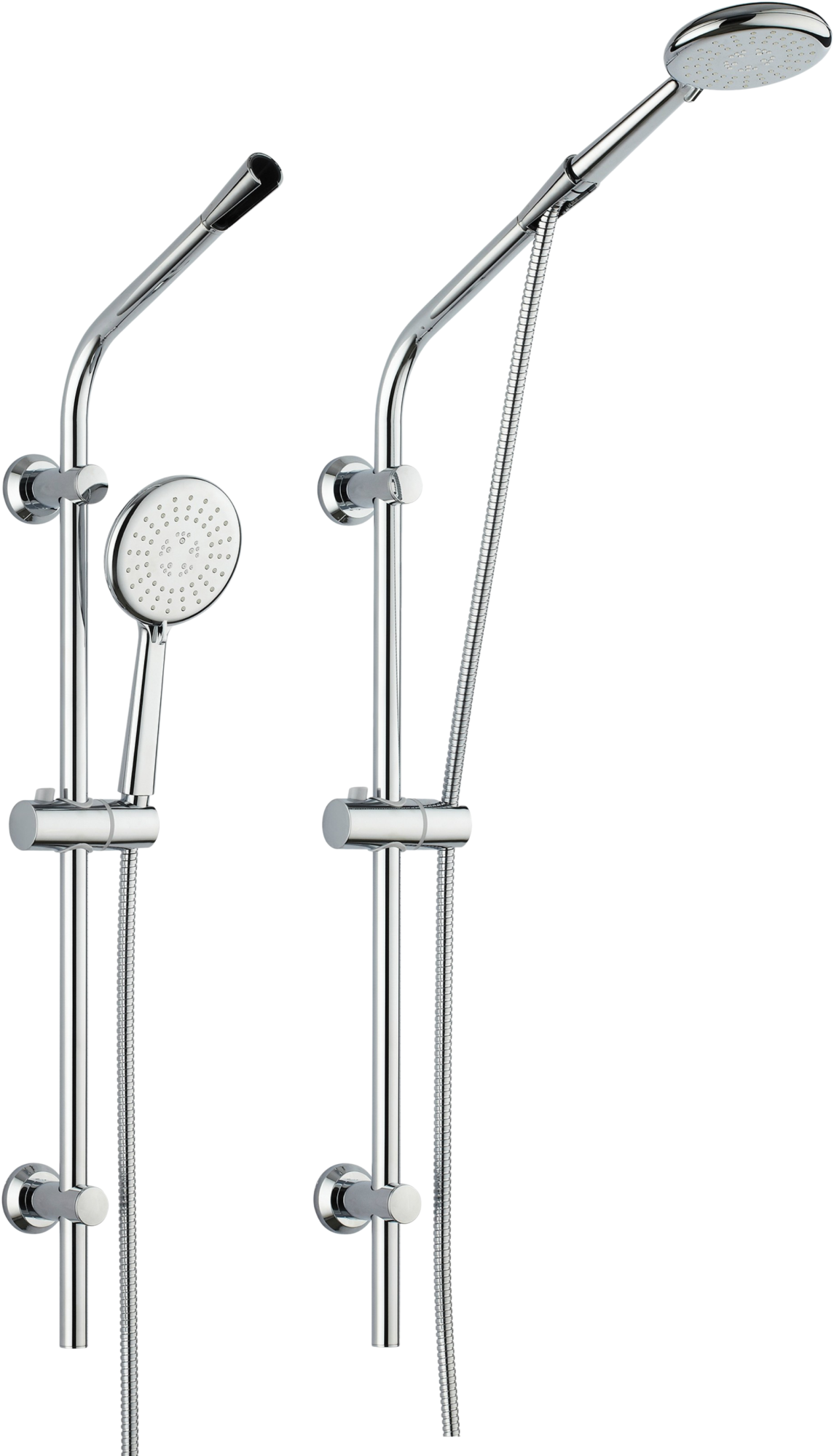 Alcachofa de ducha+flexo+barra ROUSSEAU Oletta 2 funciones | Leroy Merlin