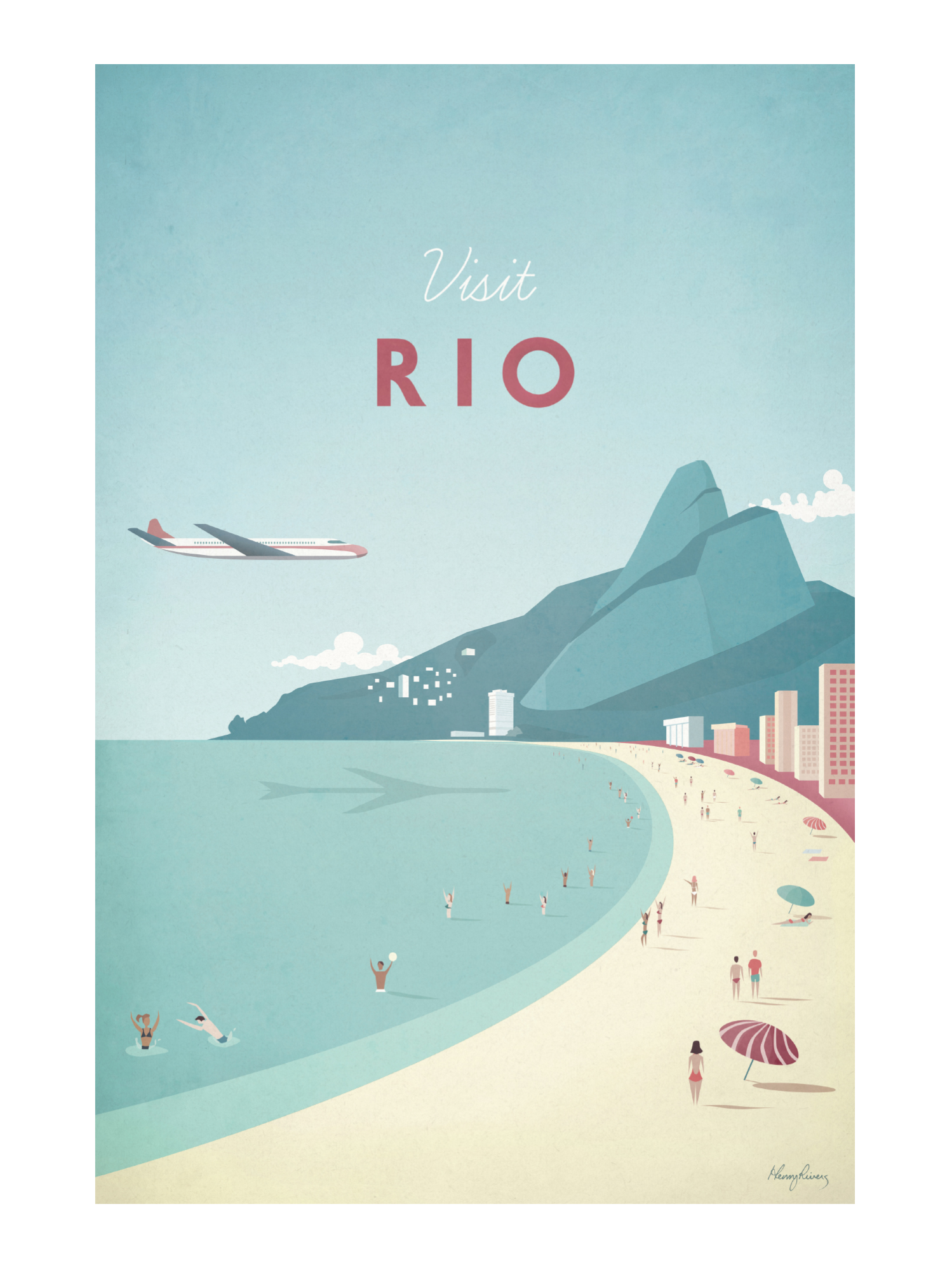 Lámina Río 30 x 40 cm | Leroy Merlin