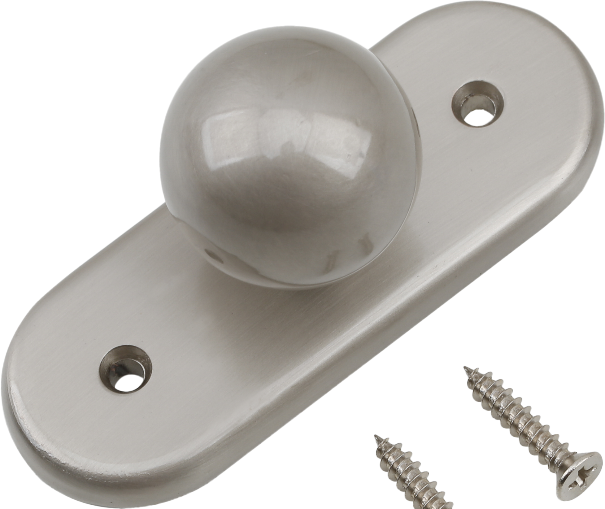 Tirador CAMBRIGE niguel satinado zamak 30mm | Leroy Merlin