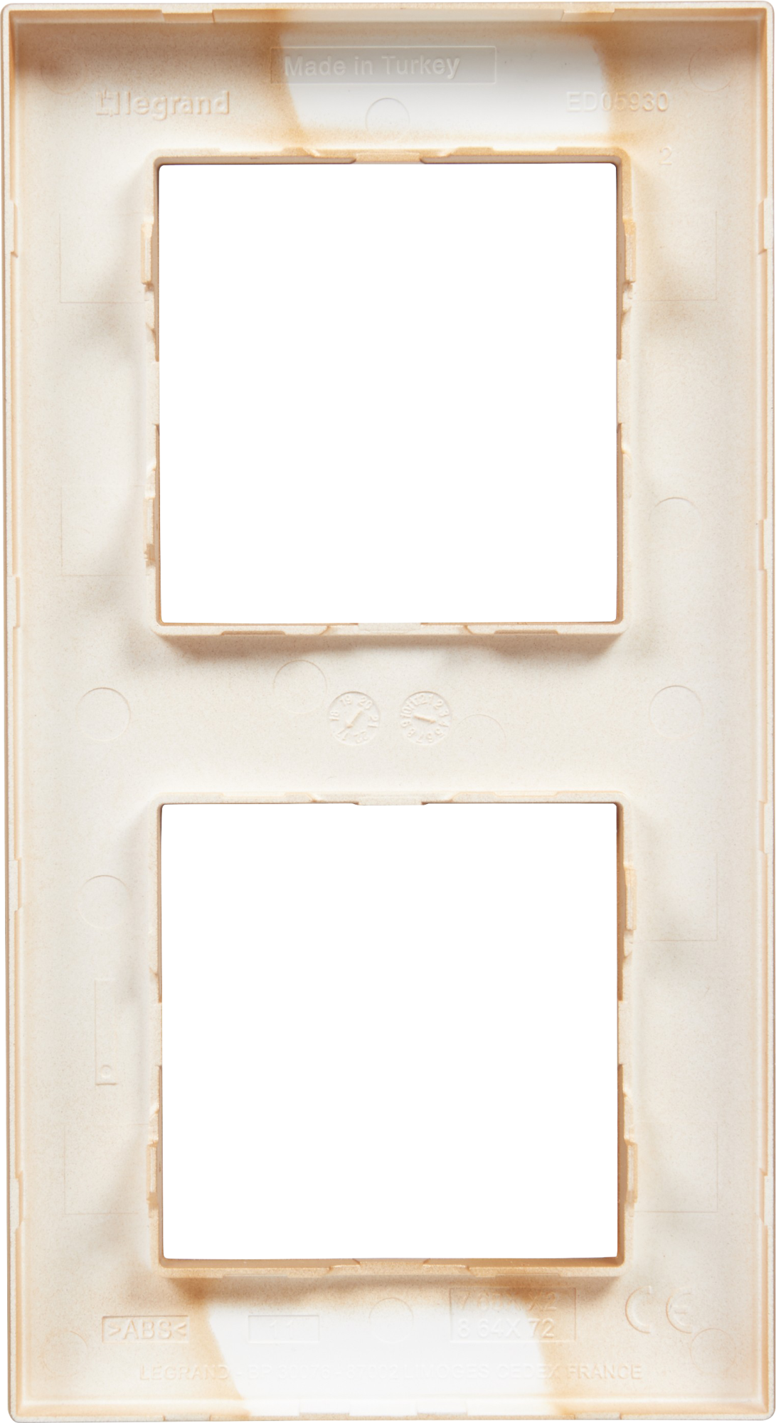 Marco doble LEGRAND Niloé Step cobre | Leroy Merlin